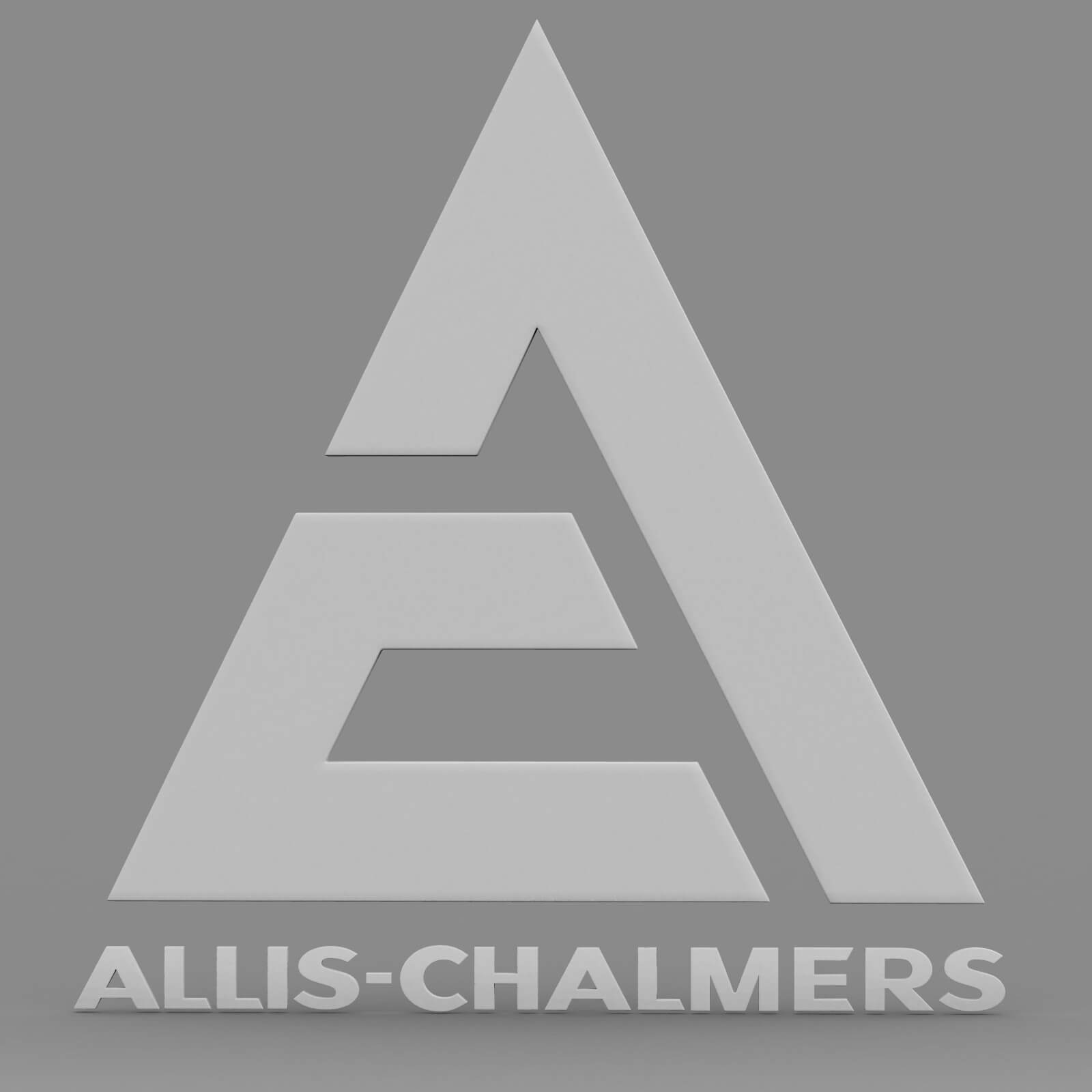 Allis Chalmers Logo - 3D Model by 3d_logoman