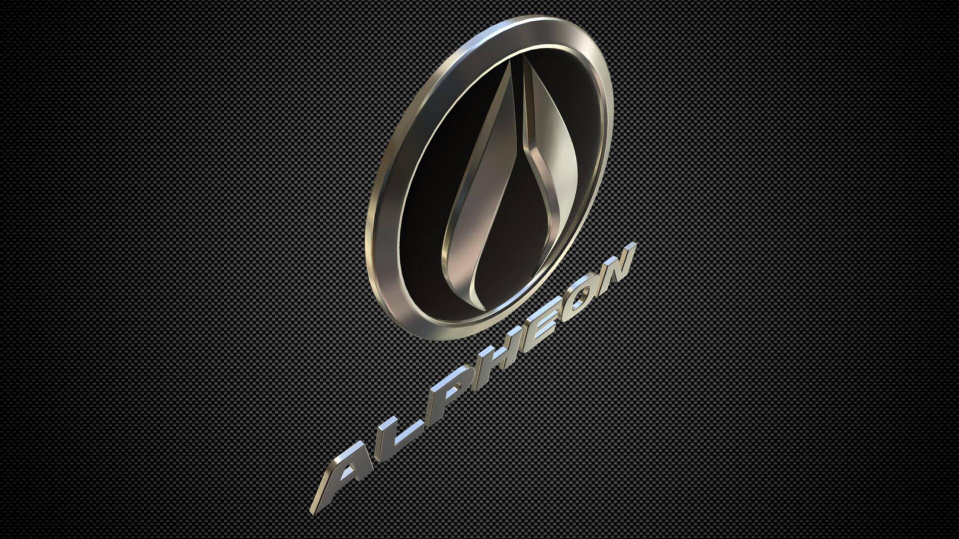 Alpheon Logo - 3D Model by 3d_logoman