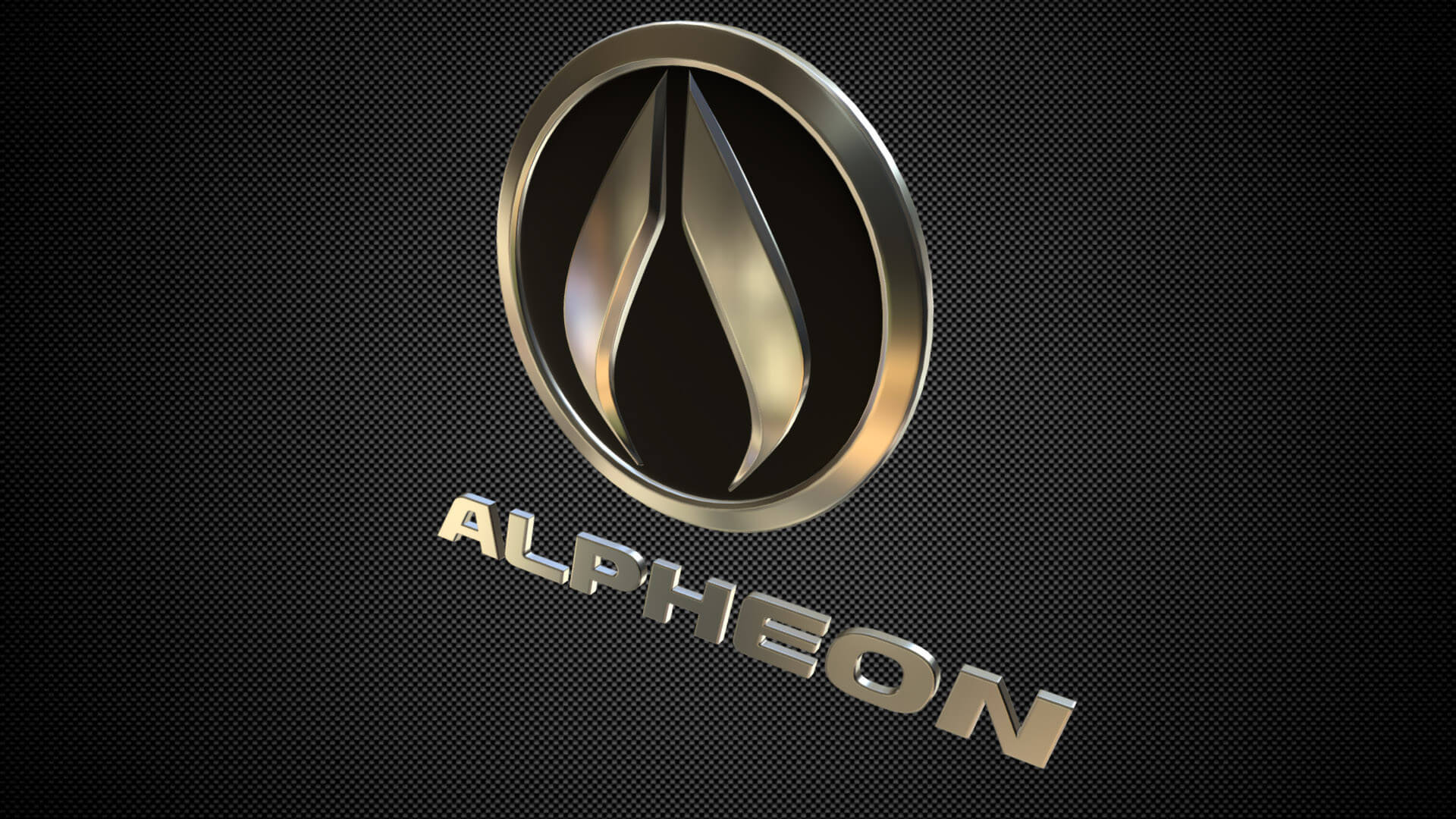 Alpheon Logo - 3D Model by 3d_logoman