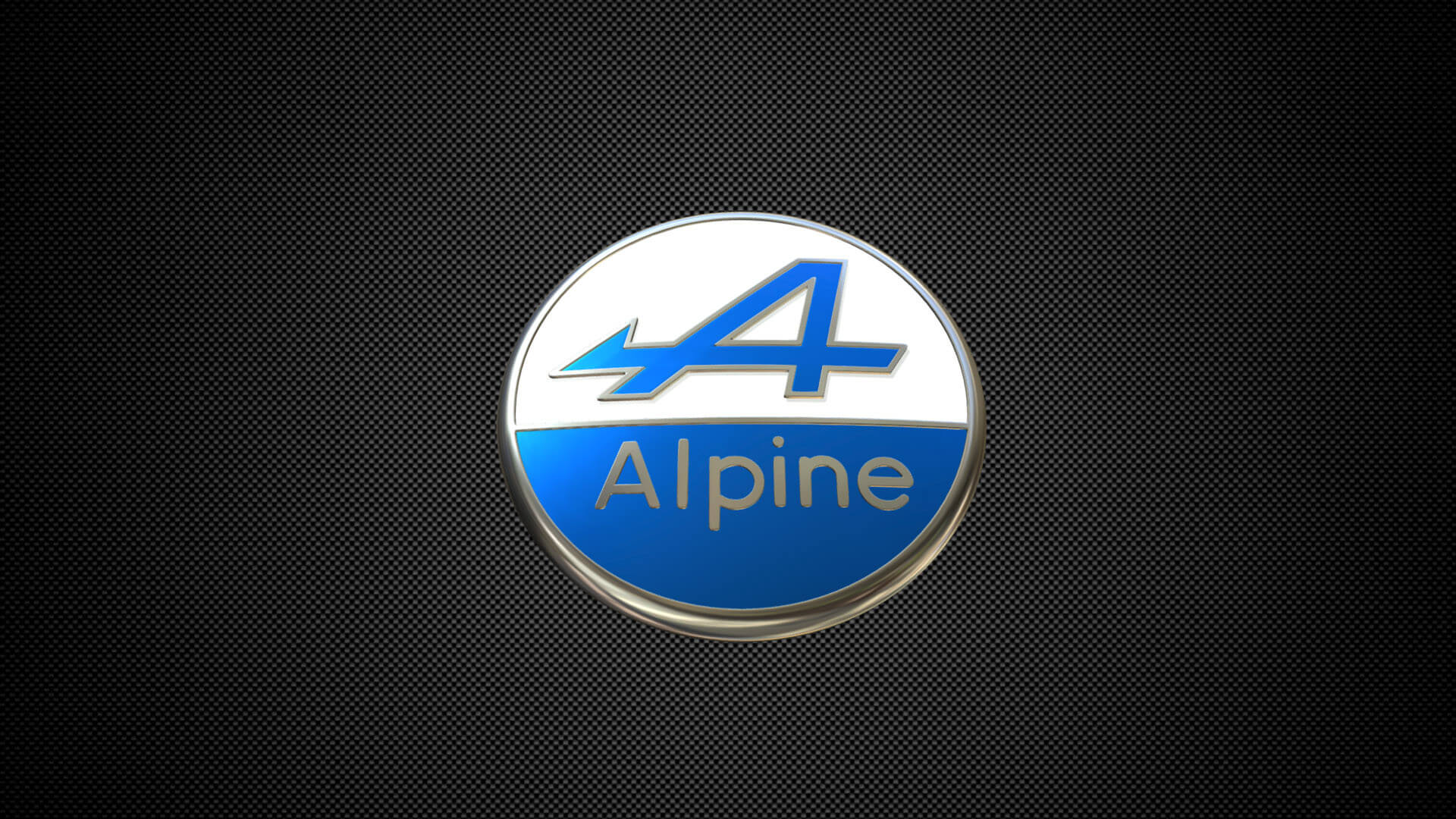 Alpine Logo - 3D Model by 3d_logoman