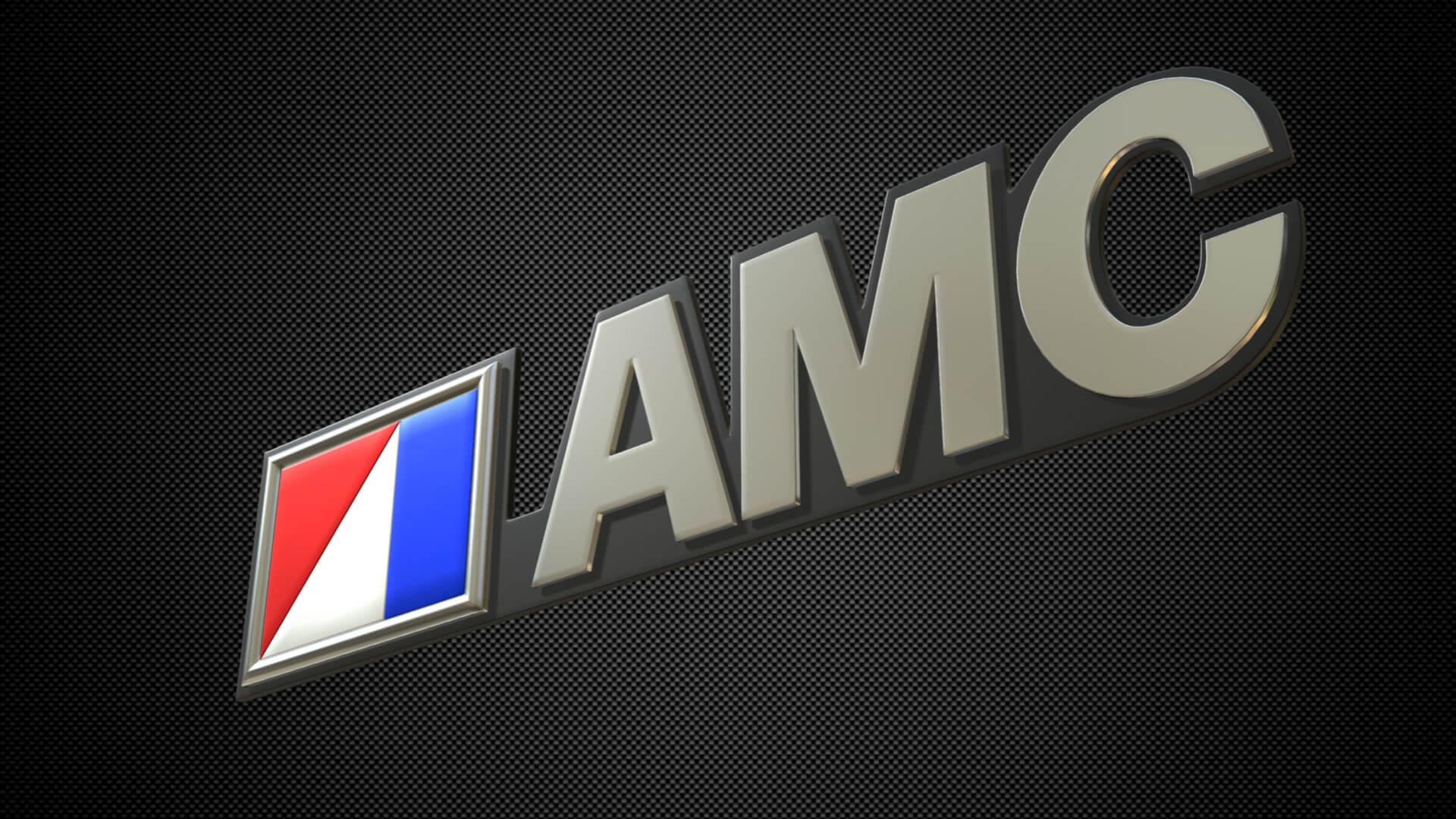 AMC Logo - 3D Model by 3d_logoman