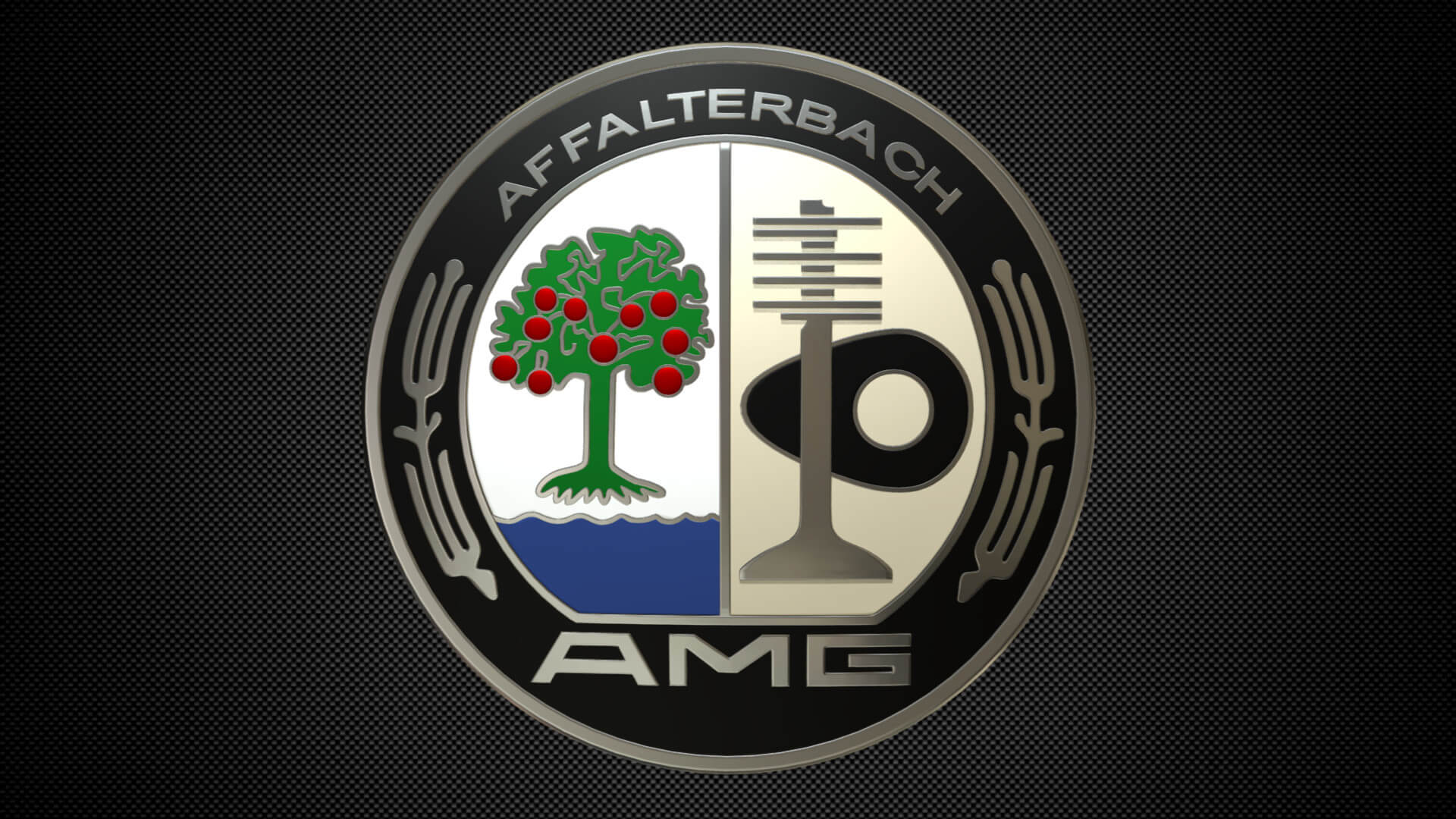AMG Logo - 3D Model by 3d_logoman