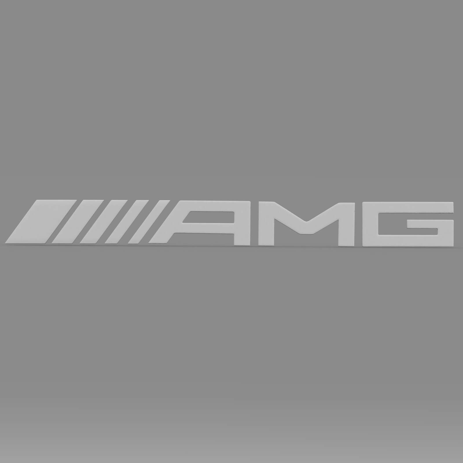 AMG Logo - 3D Model by 3d_logoman