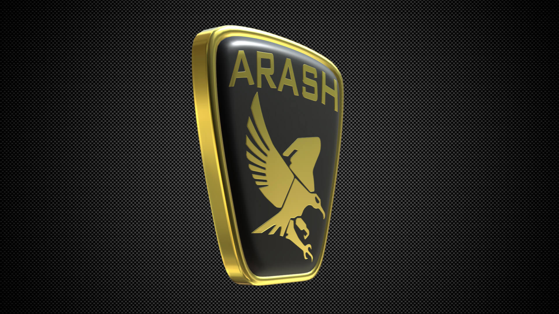 Arash Logo - 3D Model by 3d_logoman