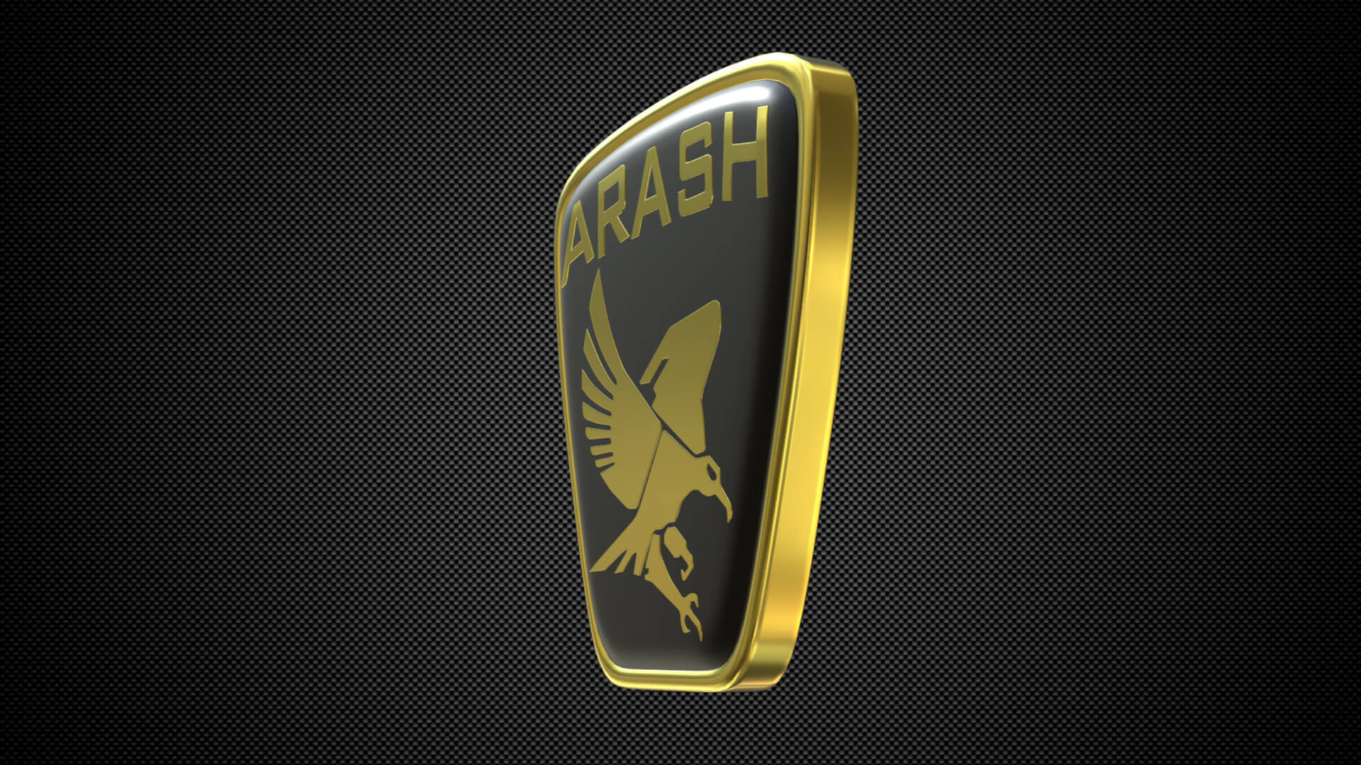 Arash Logo - 3D Model by 3d_logoman