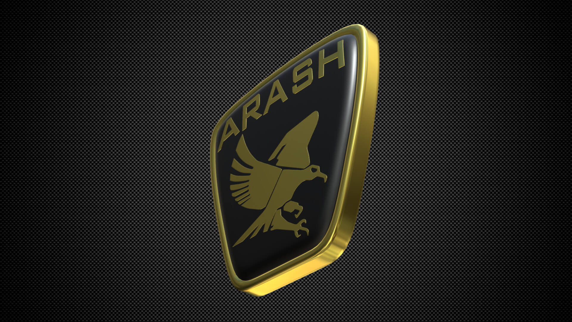 Arash Logo - 3D Model by 3d_logoman