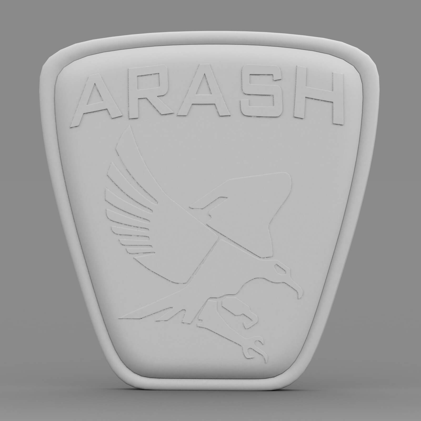 Arash Logo - 3D Model by 3d_logoman