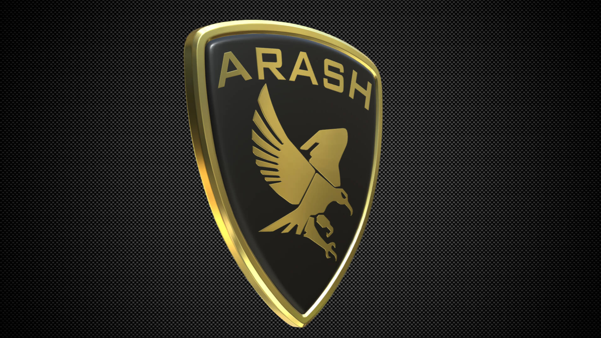 Arash Logo - 3D Model by 3d_logoman