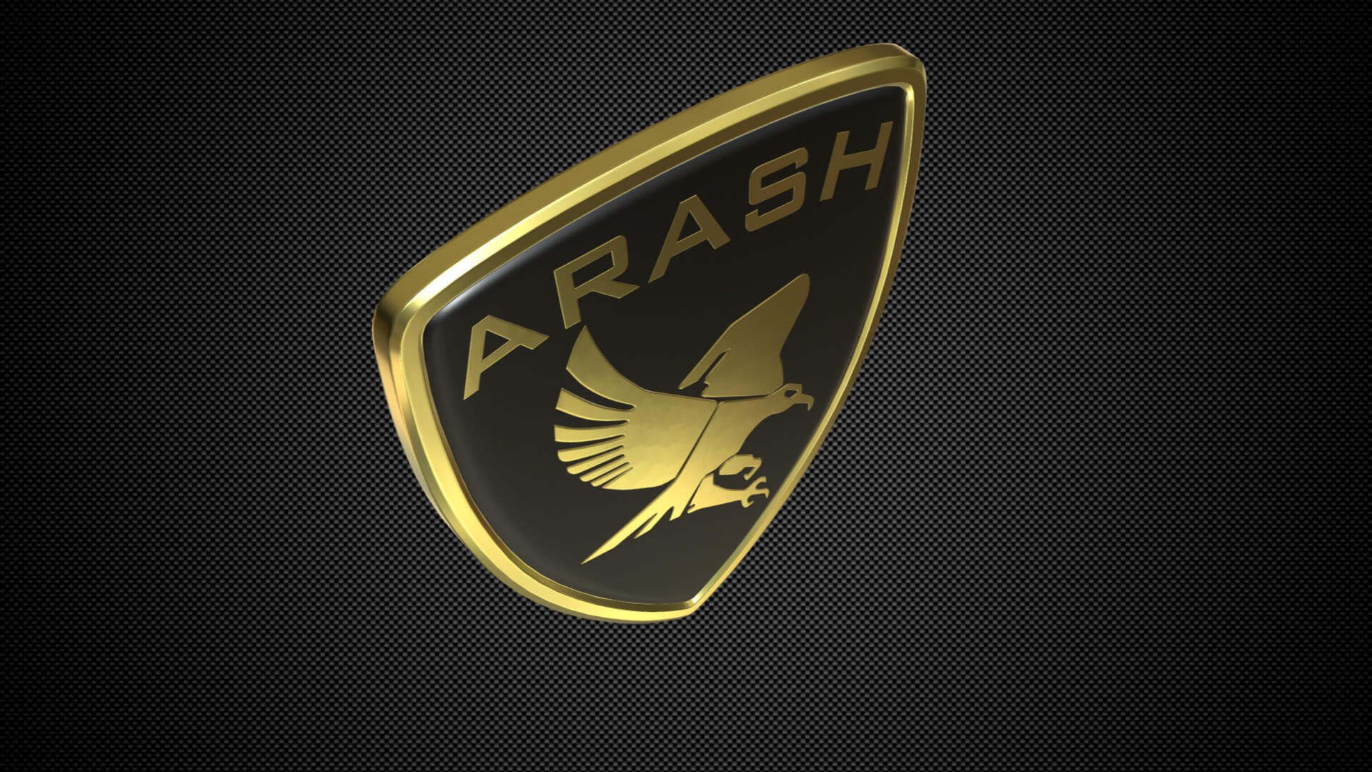 Arash Logo - 3D Model by 3d_logoman