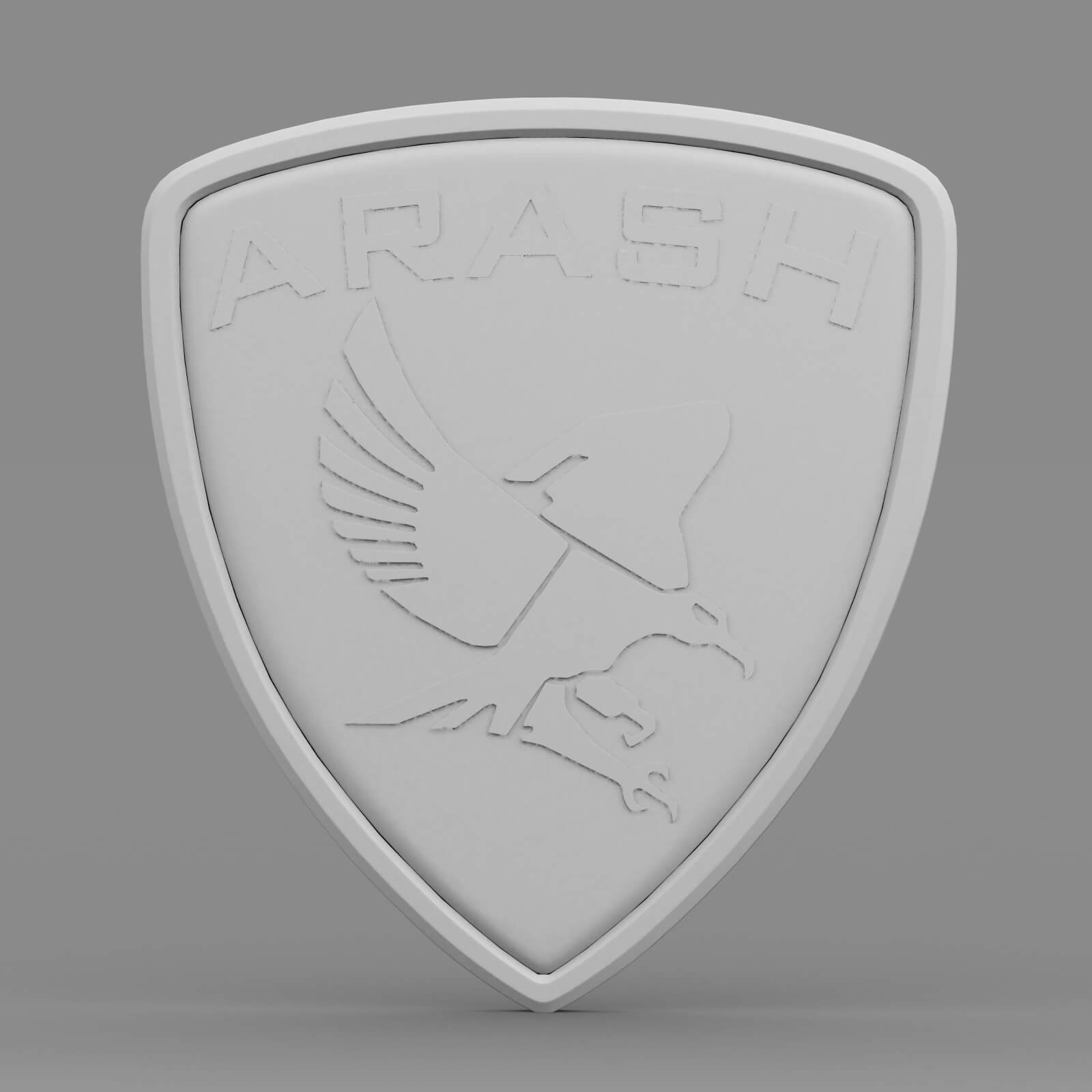 Arash Logo - 3D Model by 3d_logoman