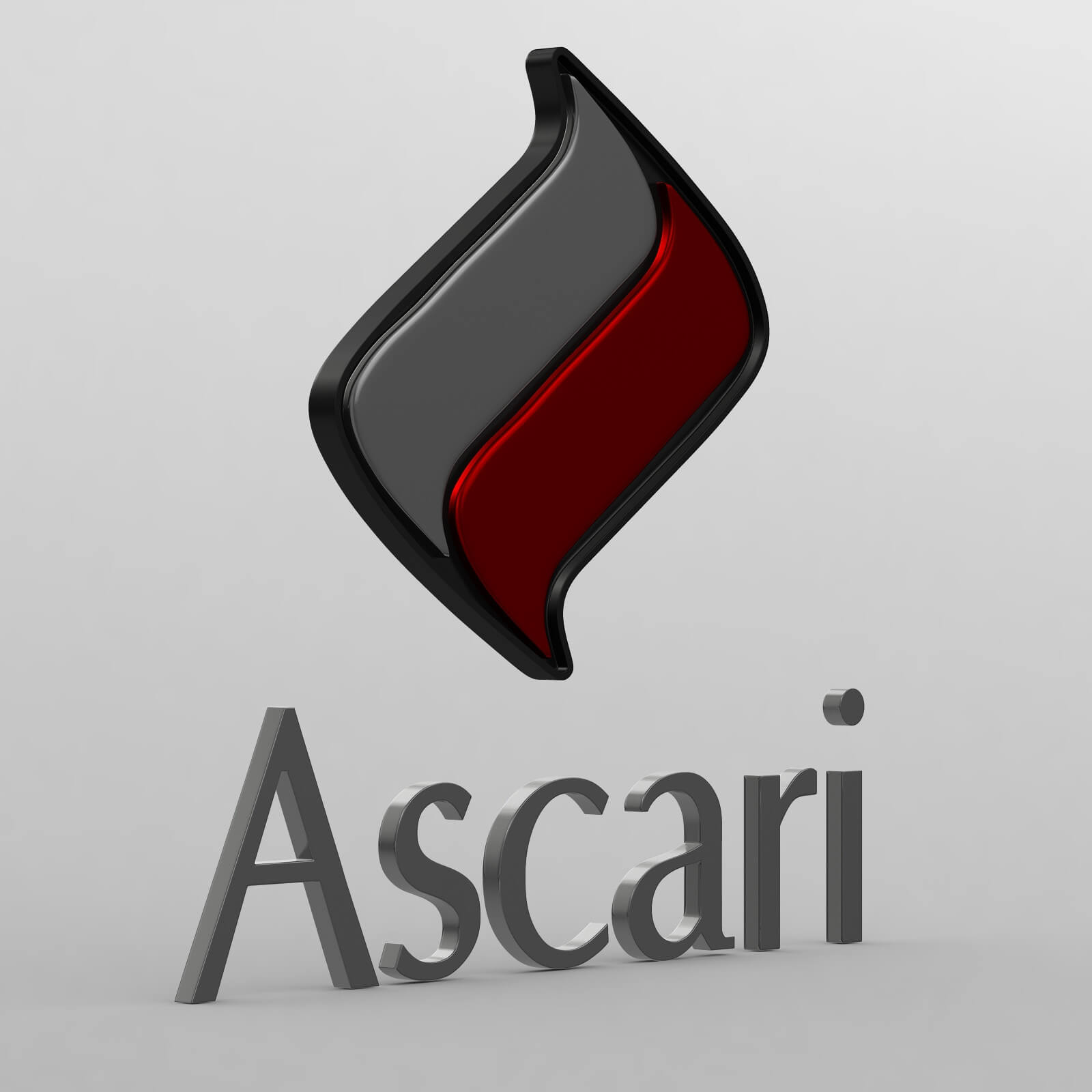 Ascari Logo - 3D Model by 3d_logoman
