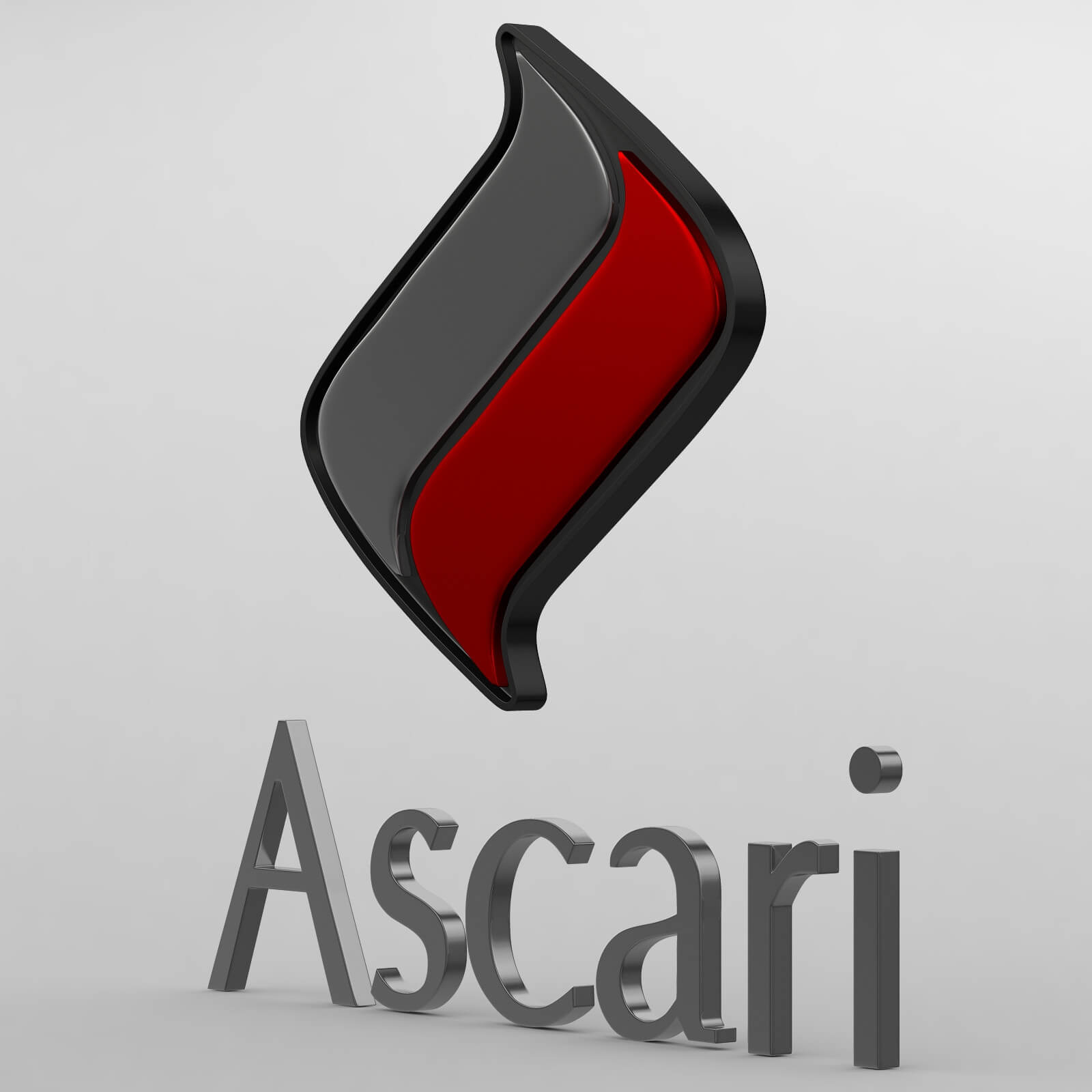 Ascari Logo - 3D Model by 3d_logoman
