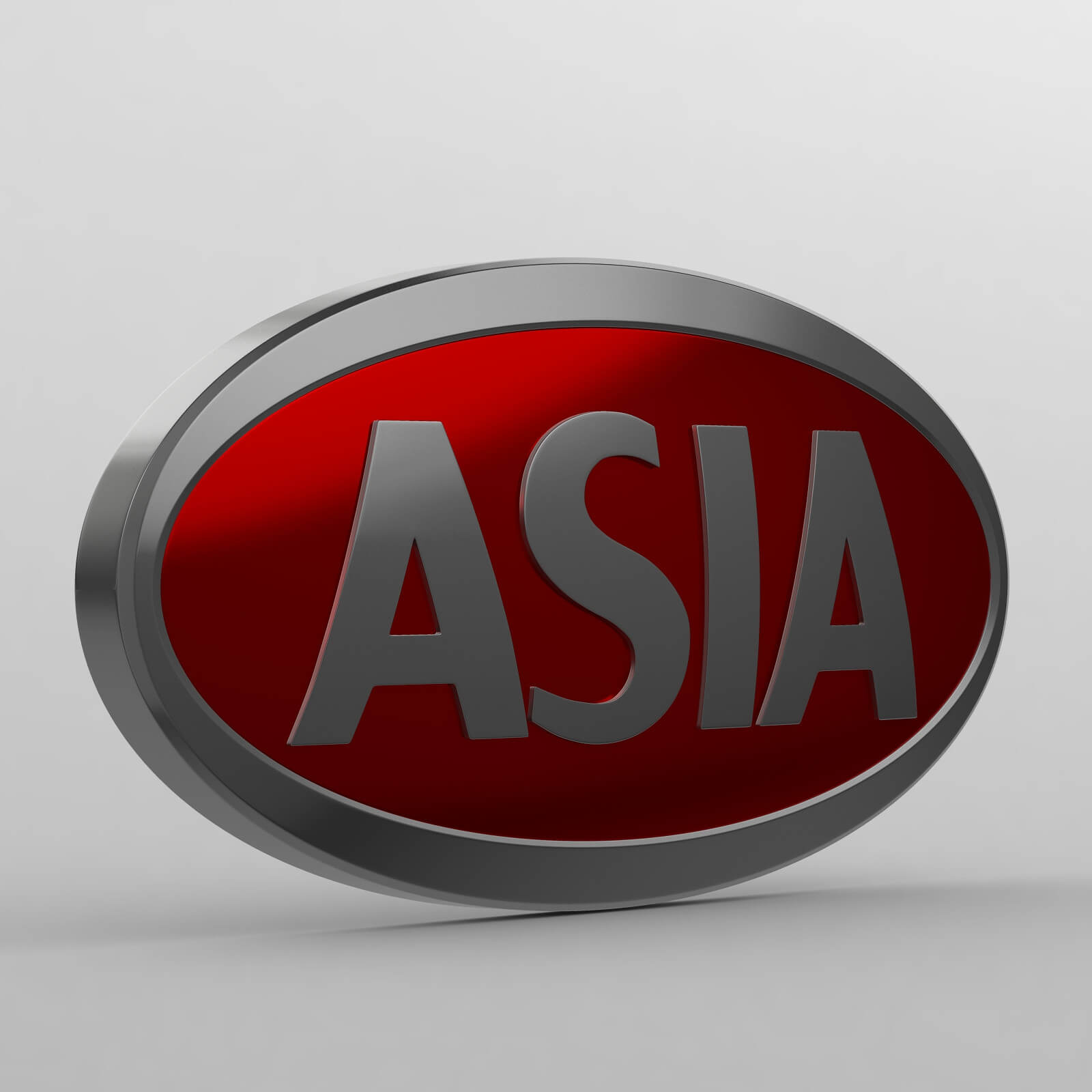 Asia Logo - 3D Model by 3d_logoman