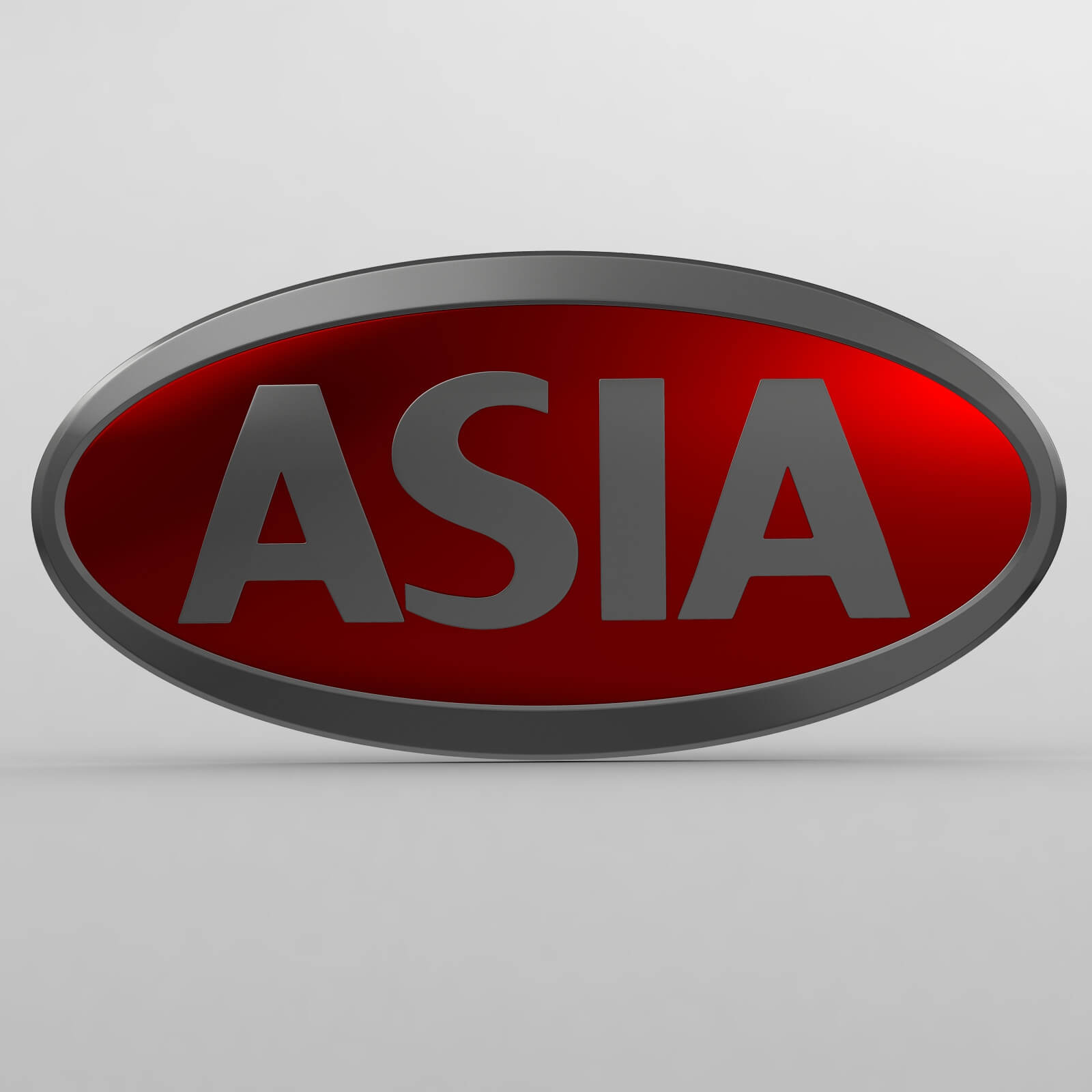 Asia Logo - 3D Model by 3d_logoman