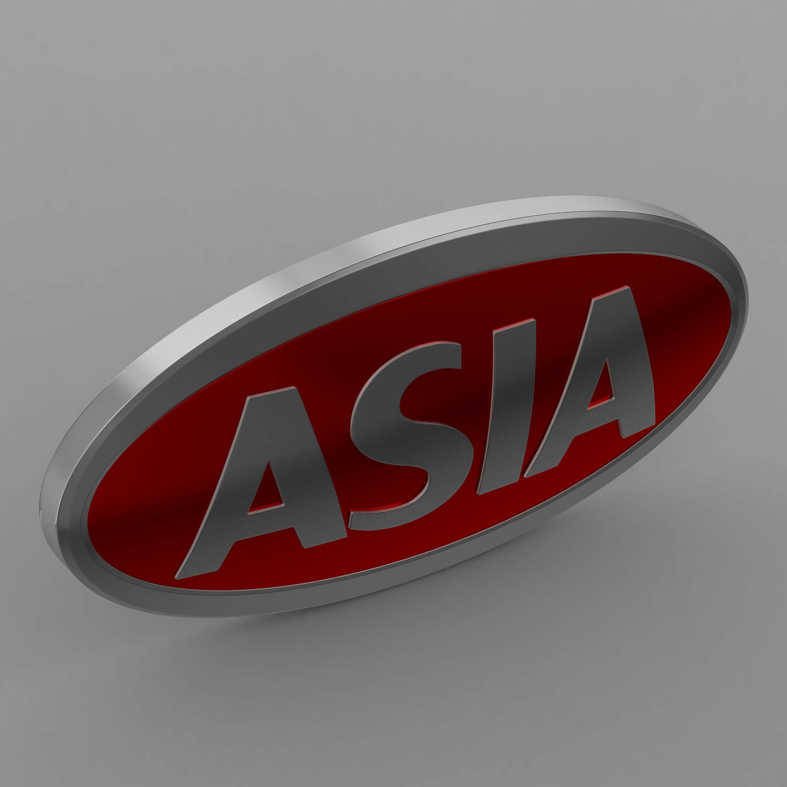 Asia Logo - 3D Model by 3d_logoman