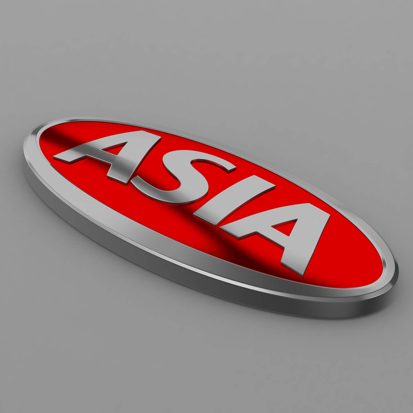 Asia Logo - 3D Model by 3d_logoman
