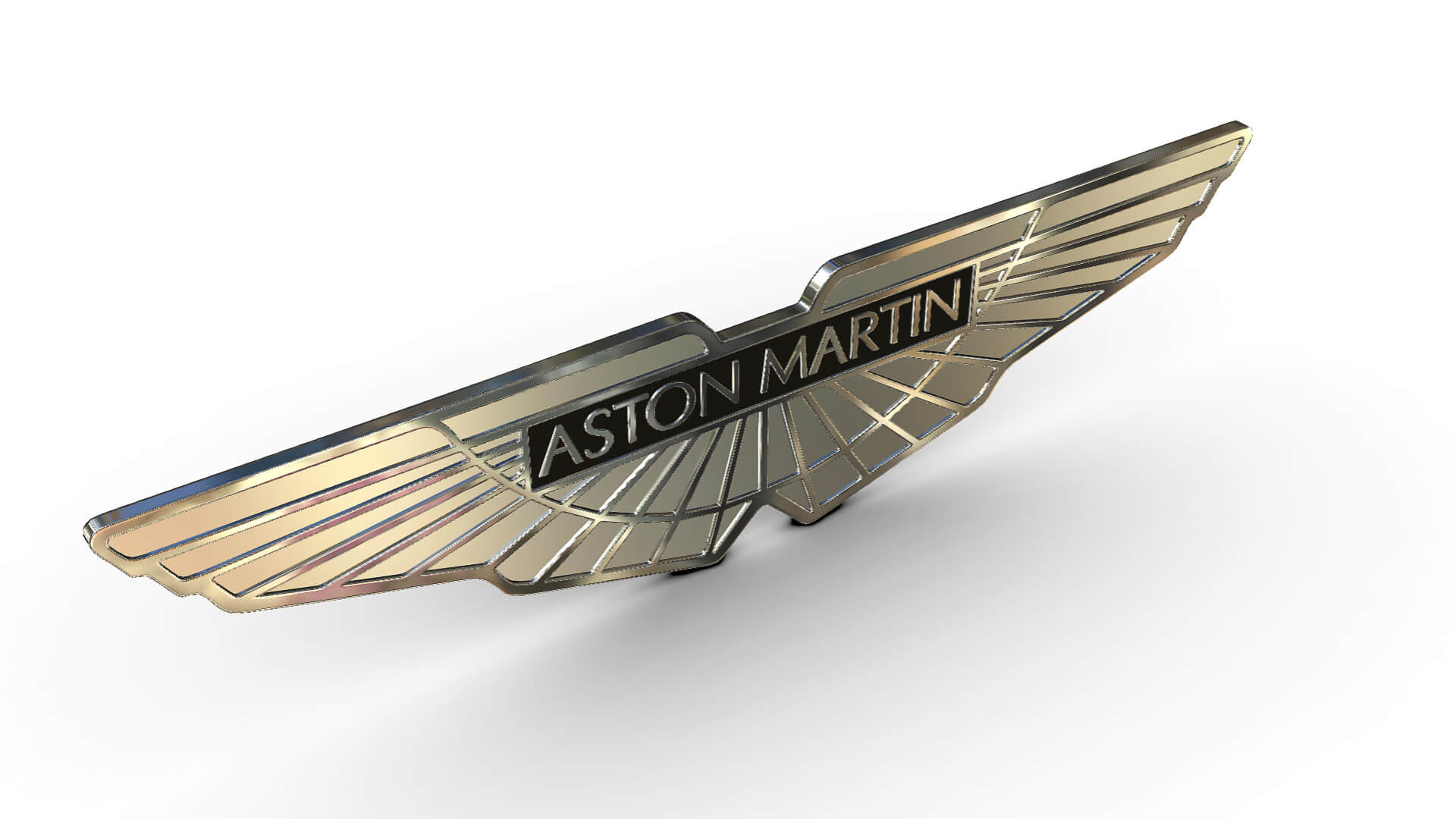 Aston Martin Logo - 3D Model by 3d_logoman