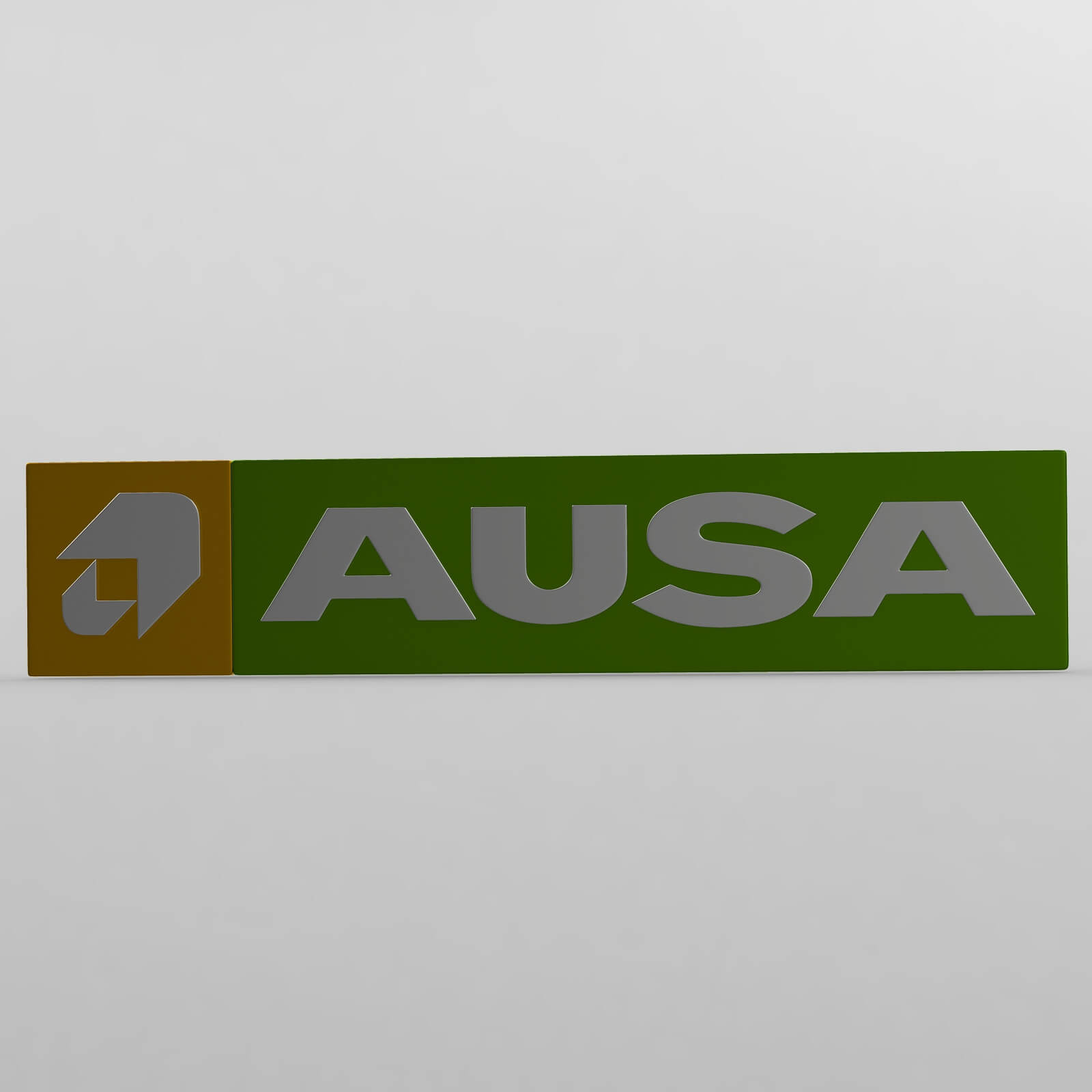Ausa Logo - 3D Model by 3d_logoman