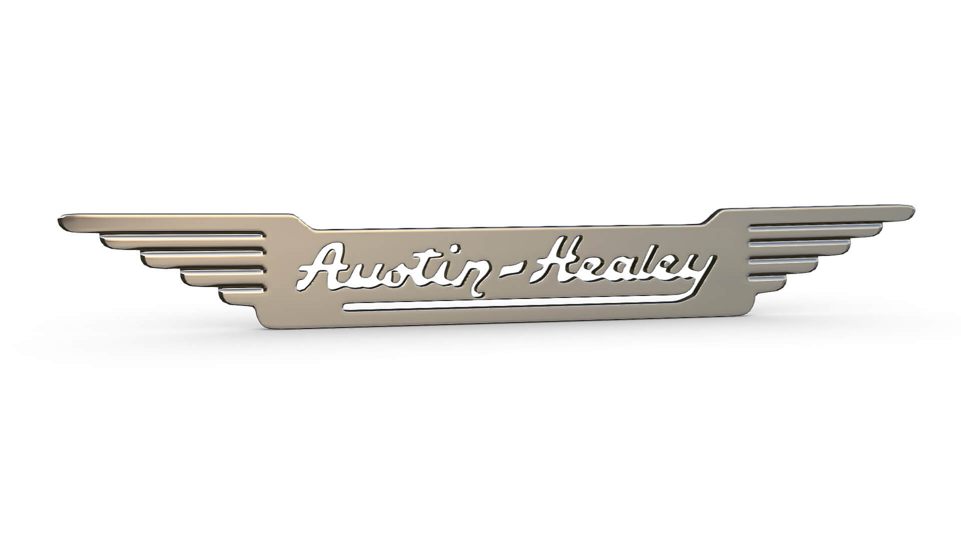Austin Healey Logo - 3D Model by 3d_logoman