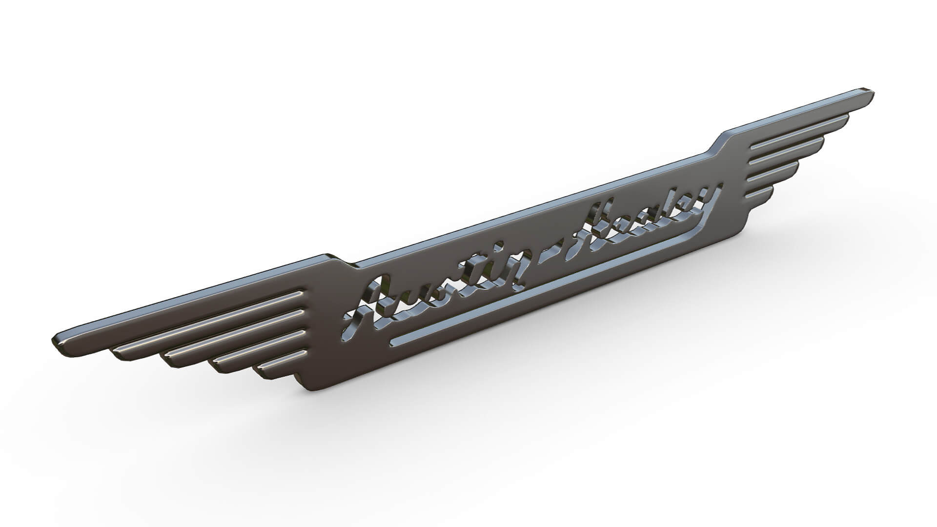 Austin Healey Logo - 3D Model by 3d_logoman