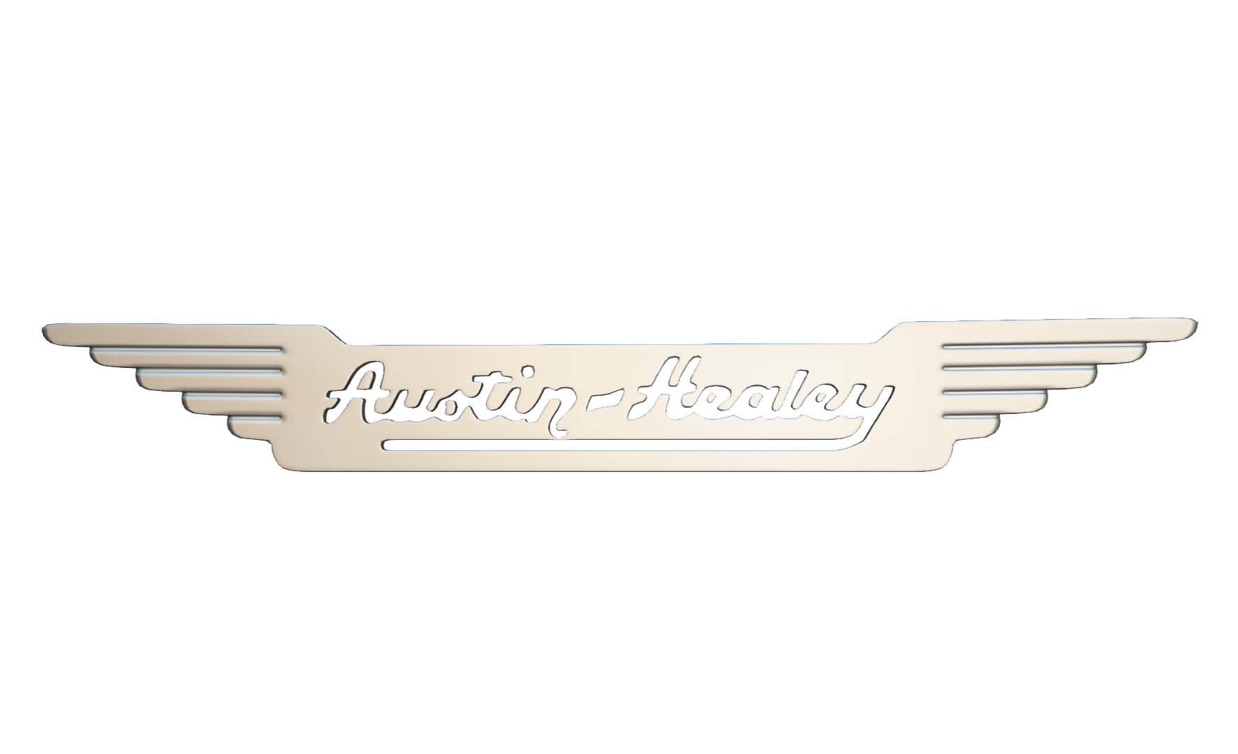 Austin Healey Logo - 3D Model by 3d_logoman