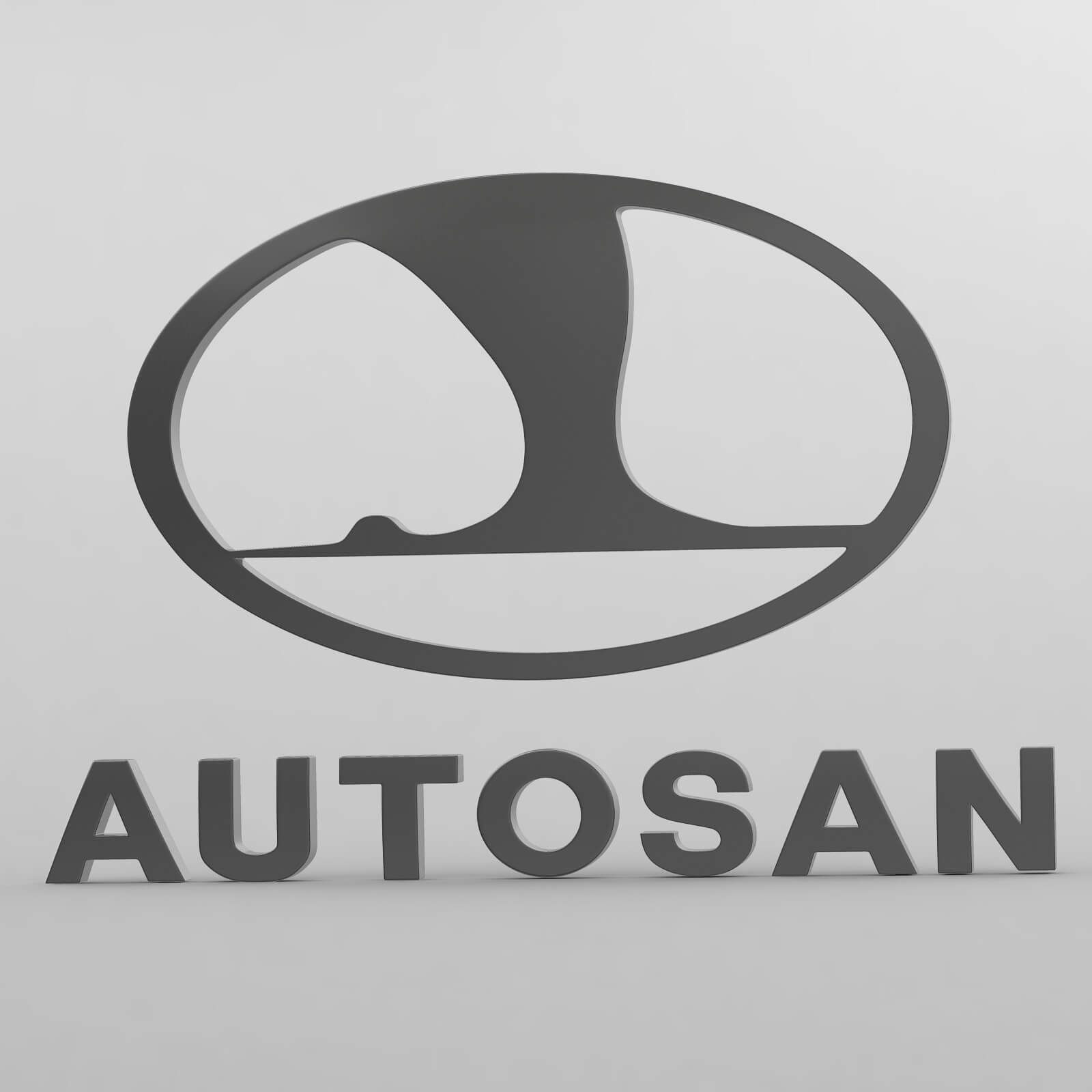 Autosan Logo - 3D Model by 3d_logoman