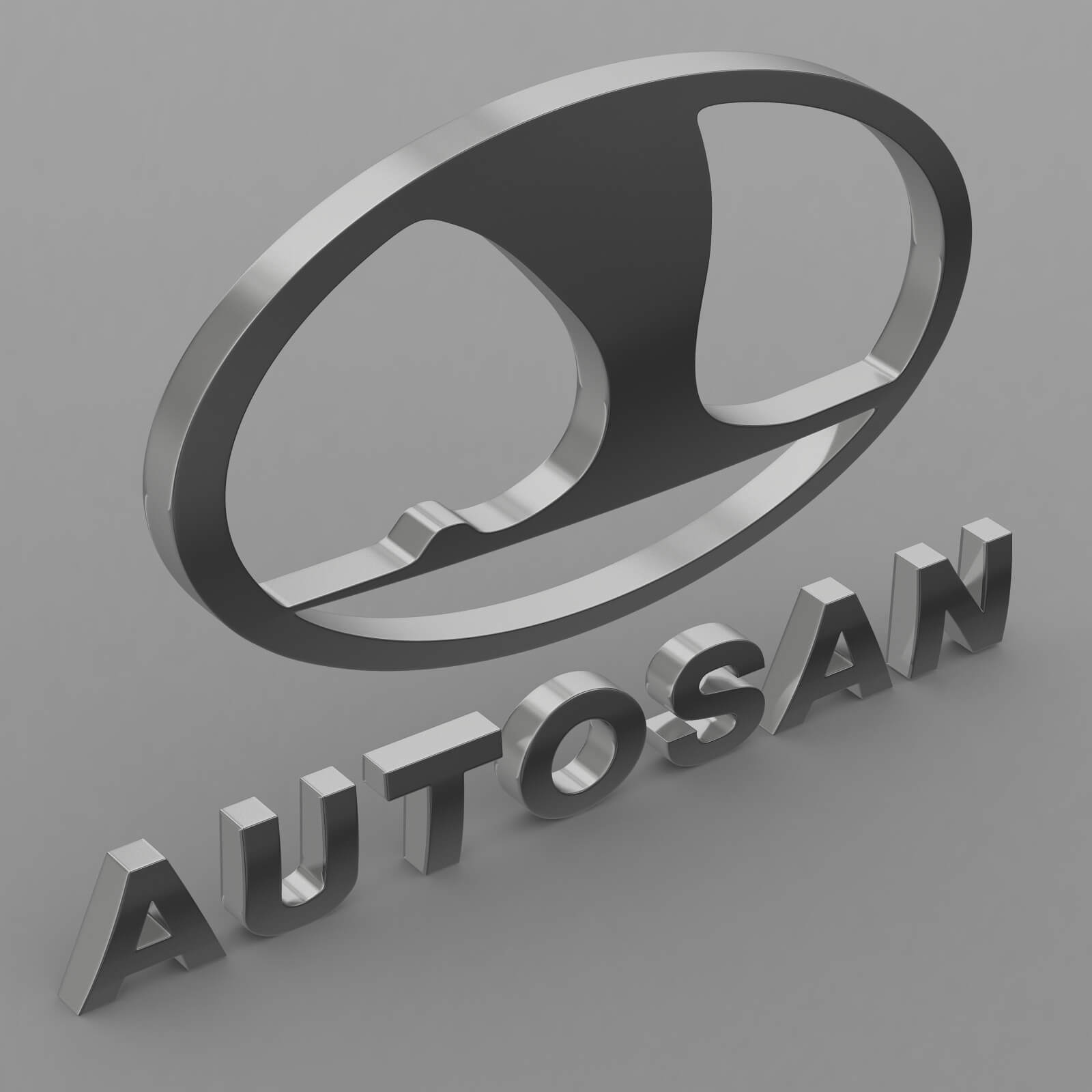 Autosan Logo - 3D Model by 3d_logoman