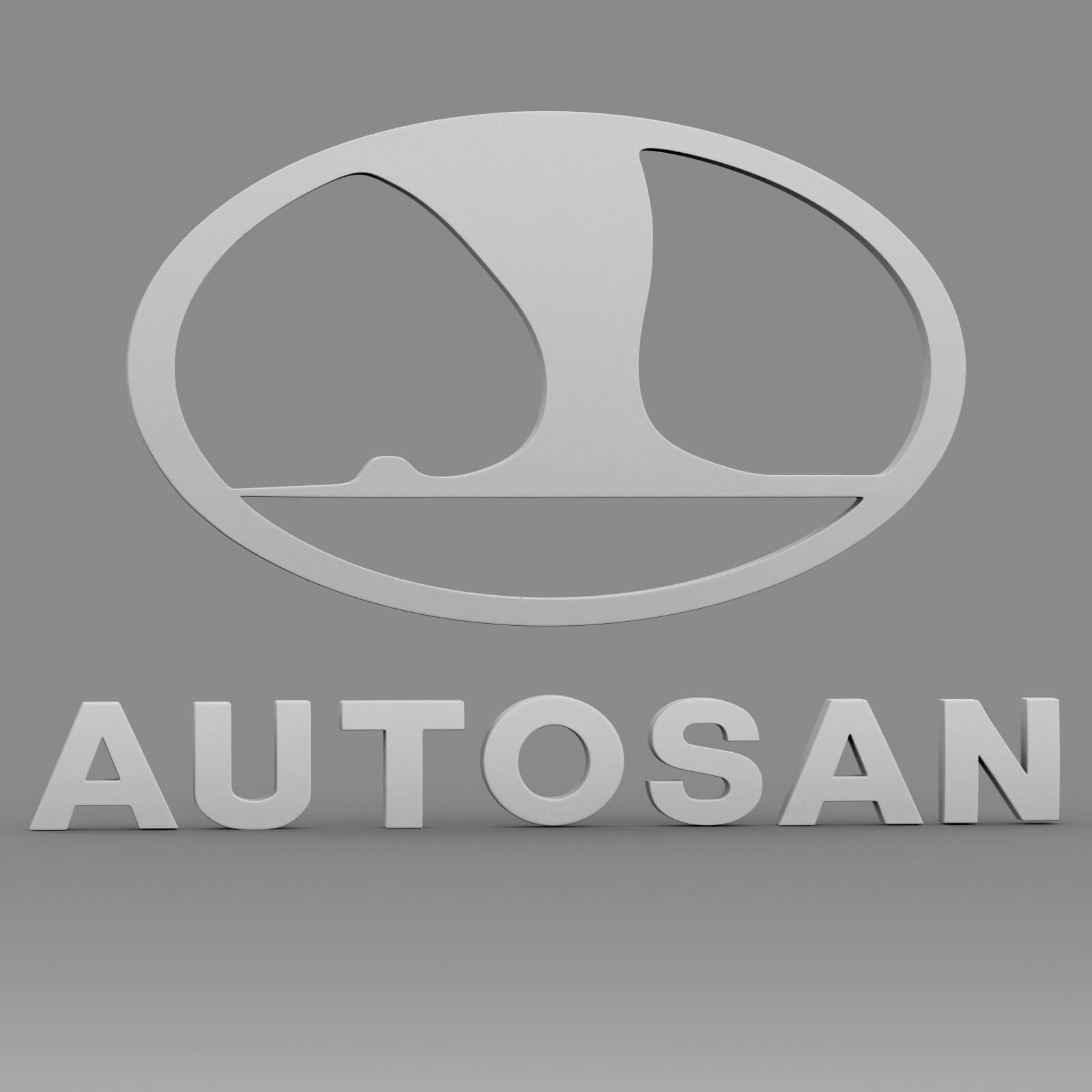 Autosan Logo - 3D Model by 3d_logoman