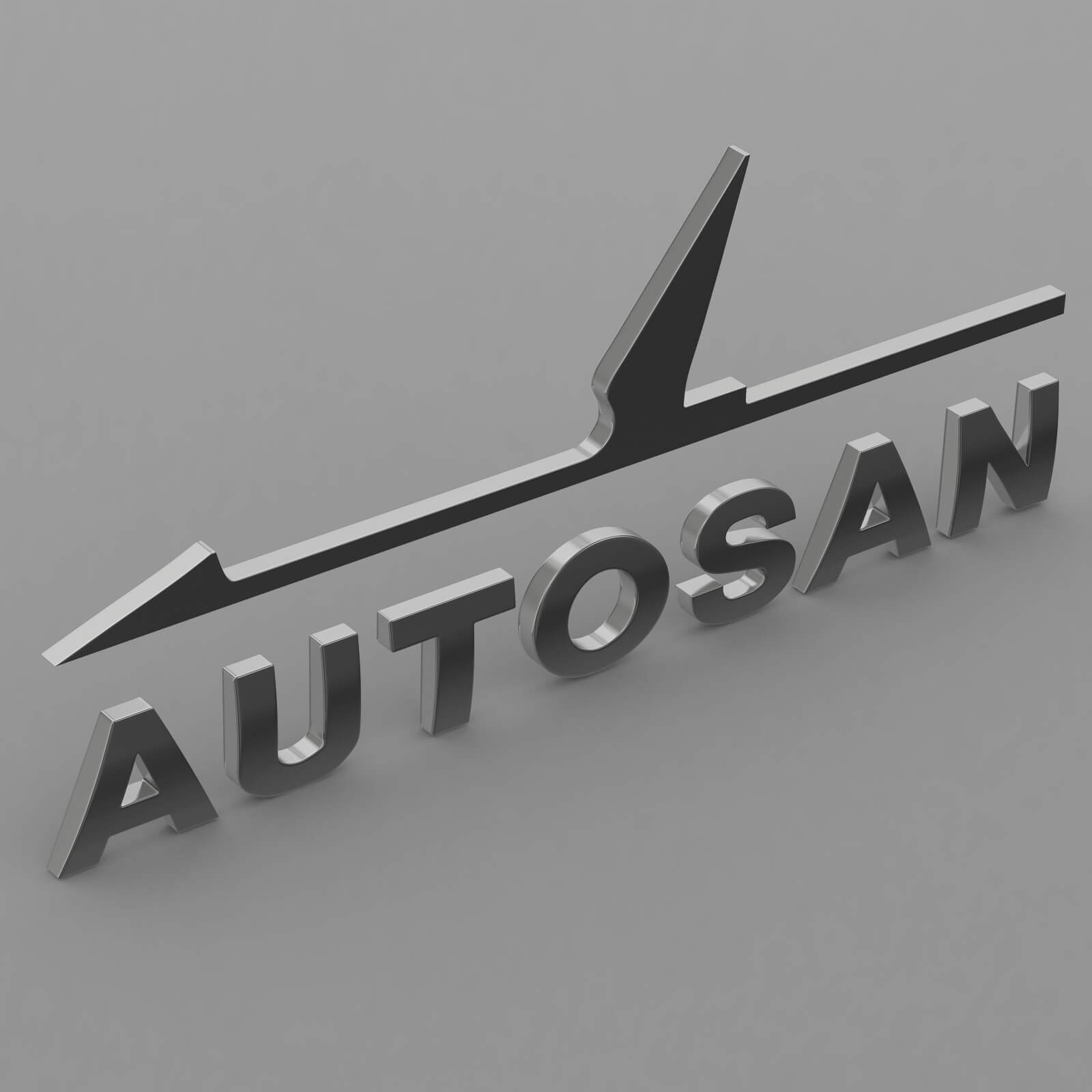 Autosan Logo - 3D Model by 3d_logoman