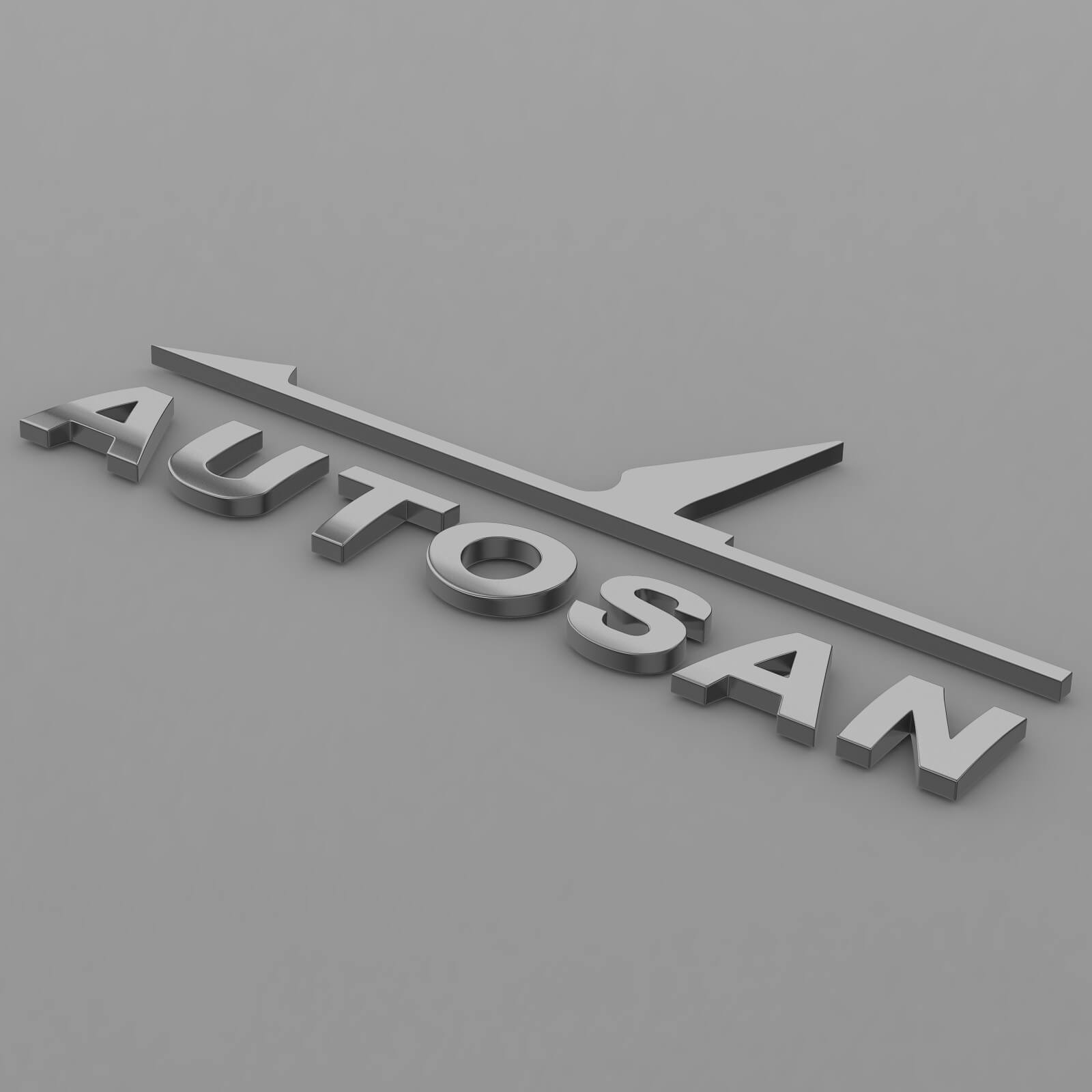 Autosan Logo - 3D Model by 3d_logoman