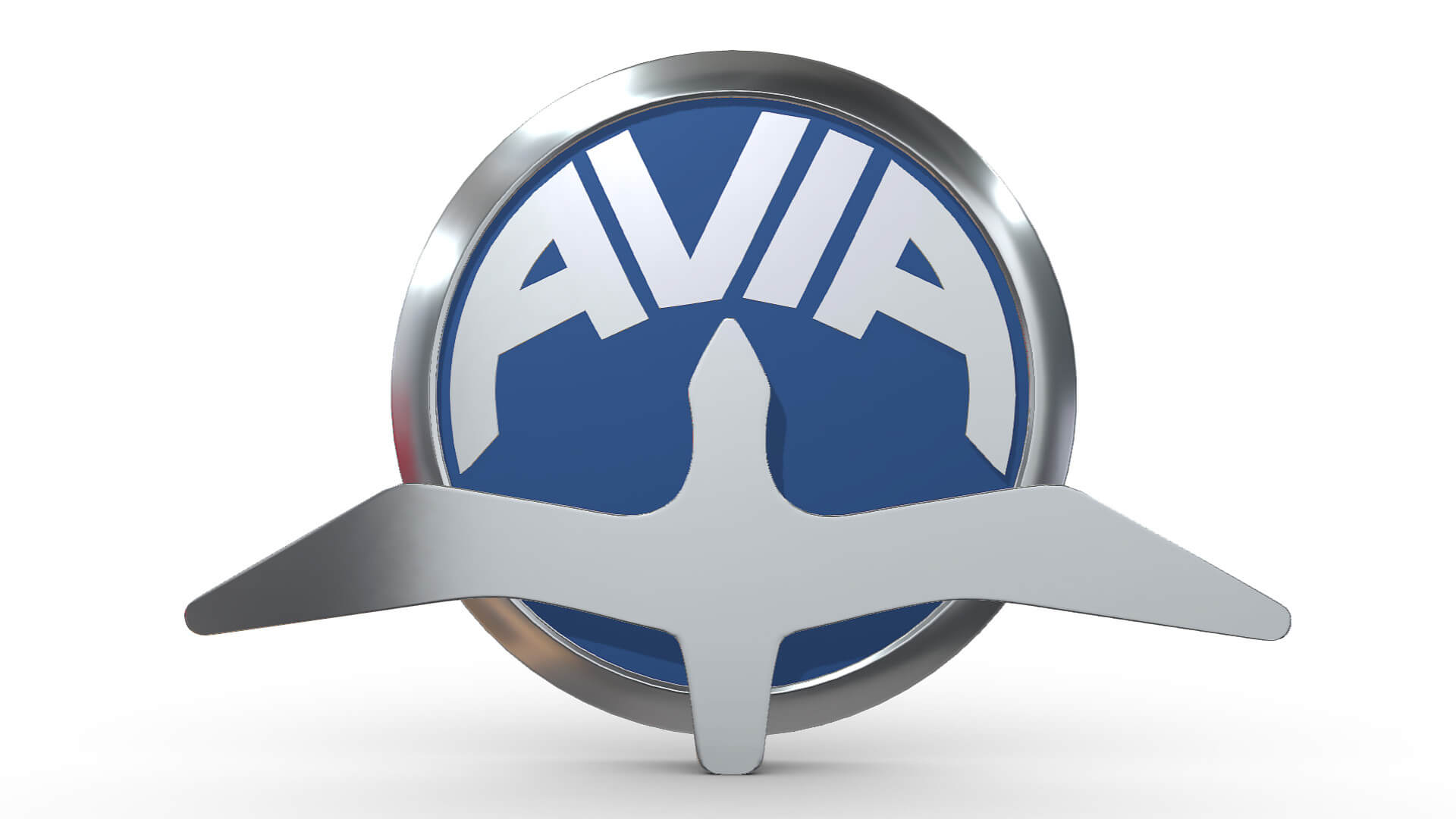Avia Logo - 3D Model by 3d_logoman