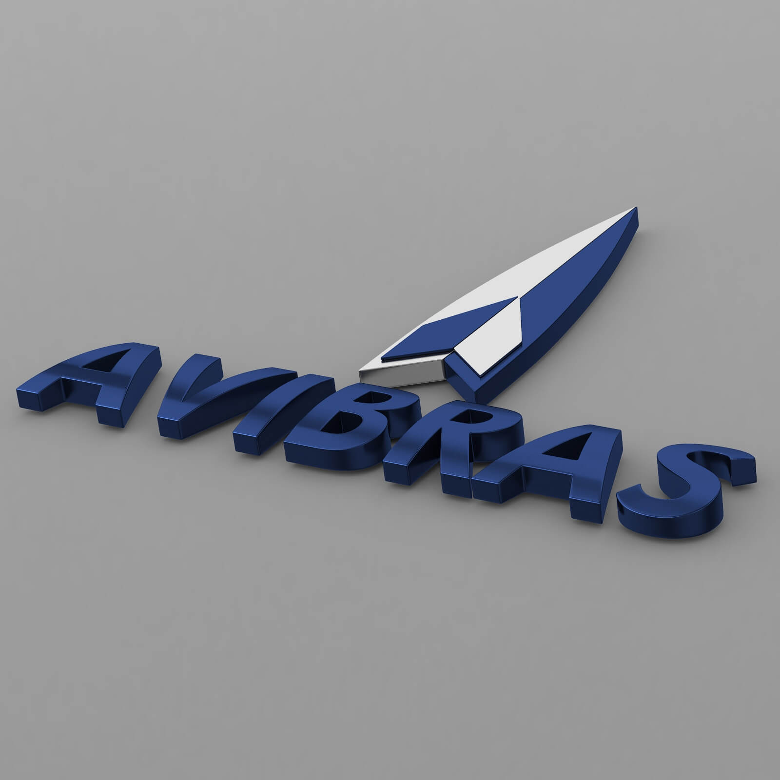 Avibras Logo - 3D Model by 3d_logoman