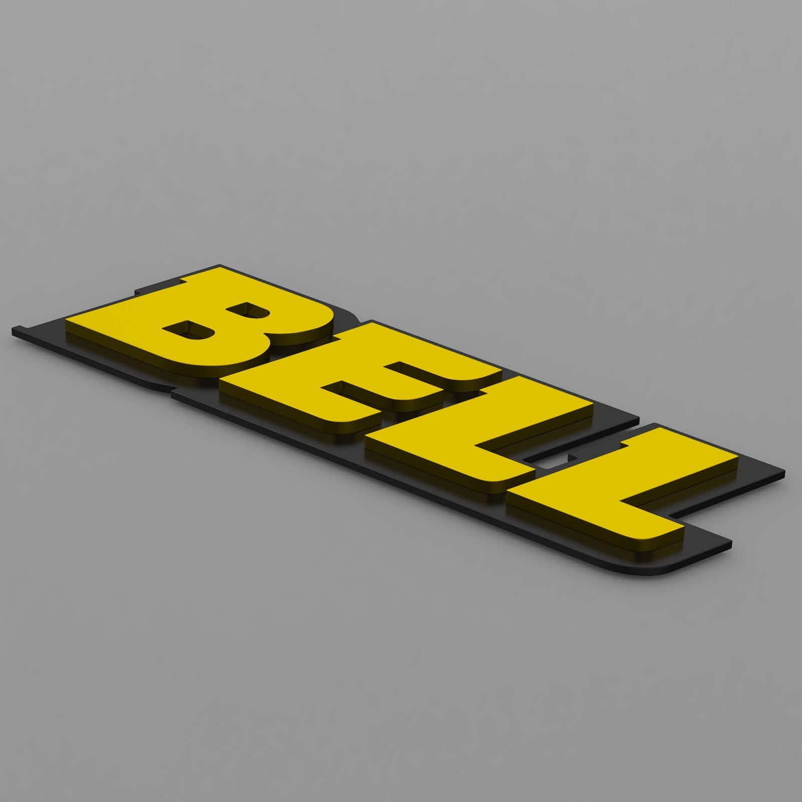 Bell Logo - 3D Model by 3d_logoman
