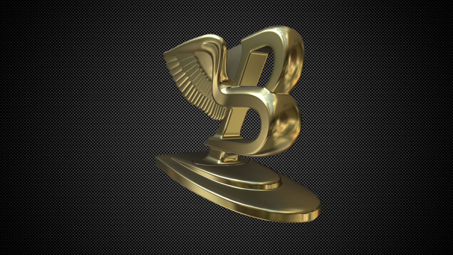 Bentley Logo - 3D Model by 3d_logoman