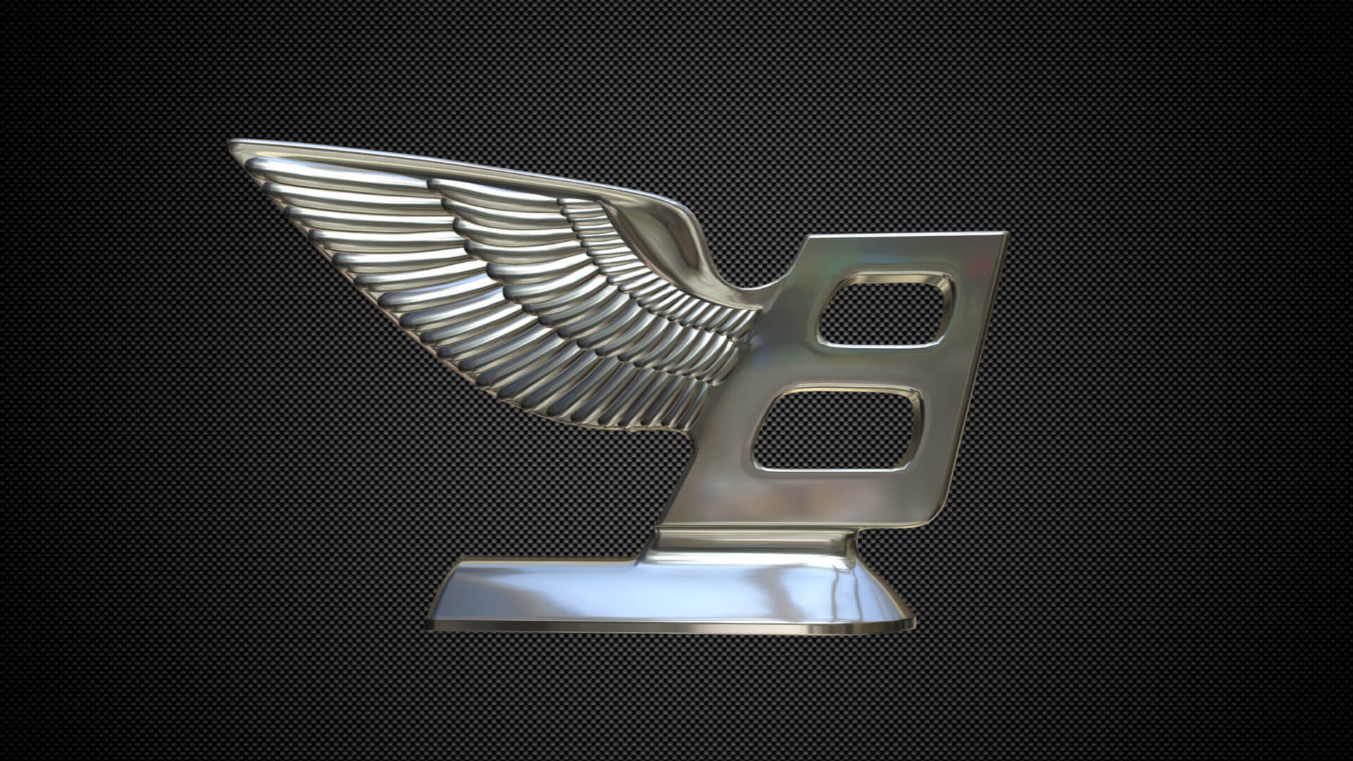 Bentley Logo - 3D Model by 3d_logoman