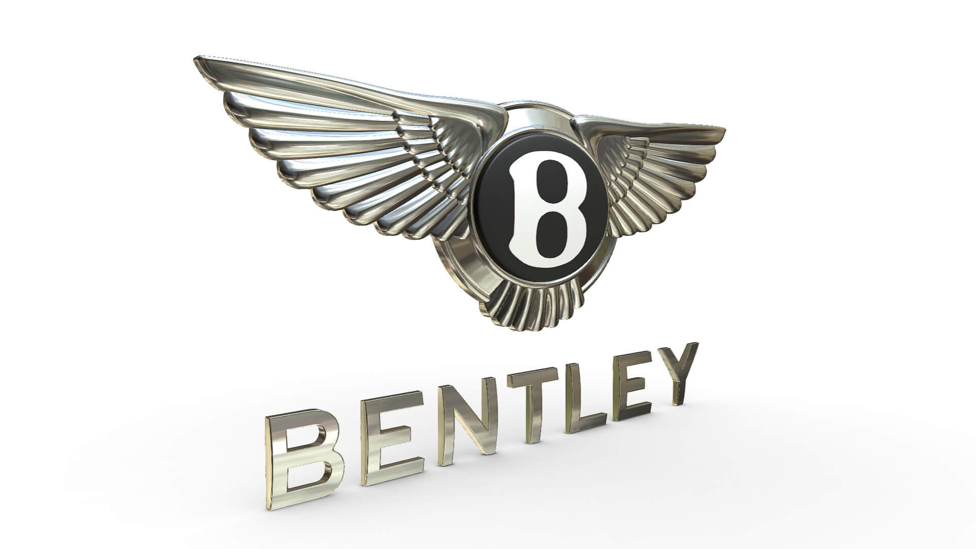 Bentley Logo - Free 3D Model by 3d_logoman