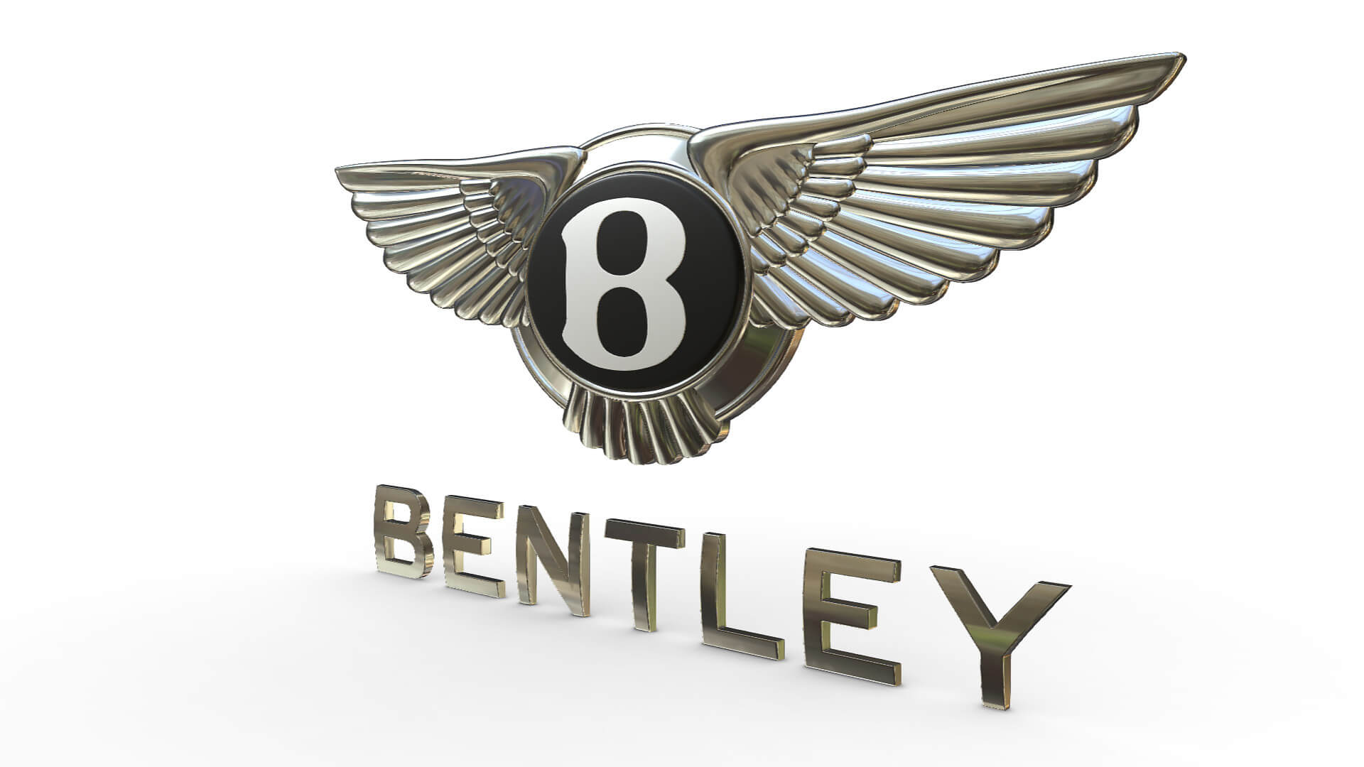Bentley Logo - Free 3D Model by 3d_logoman