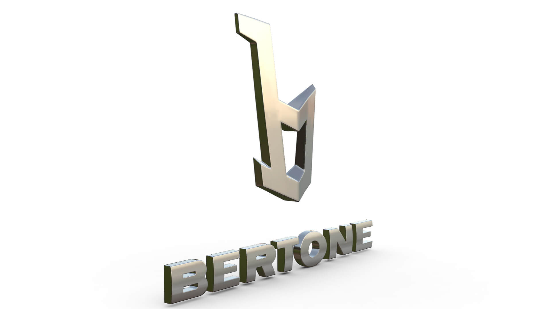 Bertone Logo - 3D Model by 3d_logoman