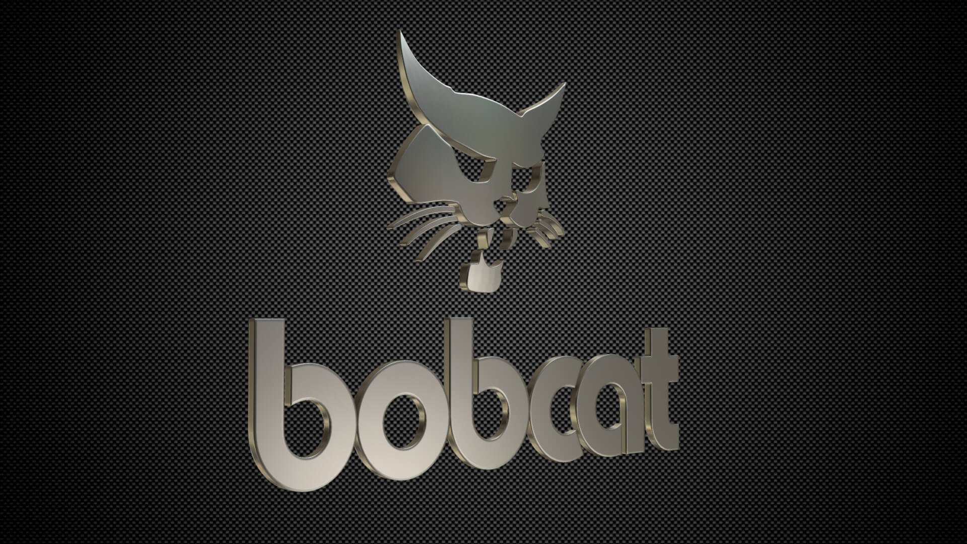 Bobcat Logo - 3D Model by 3d_logoman