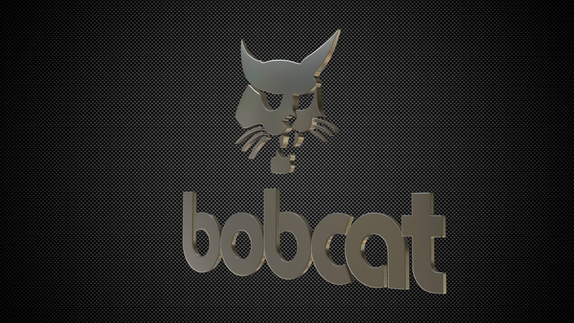 Bobcat Logo - 3D Model by 3d_logoman