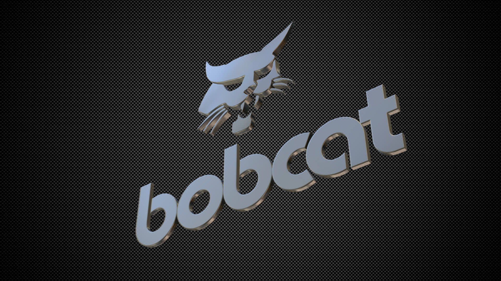 Bobcat Logo - 3D Model by 3d_logoman