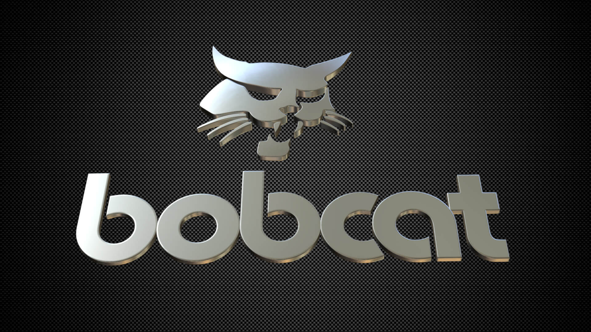 Bobcat Logo - 3D Model by 3d_logoman