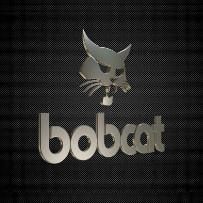 Bobcat Logo - 3D Model by 3d_logoman