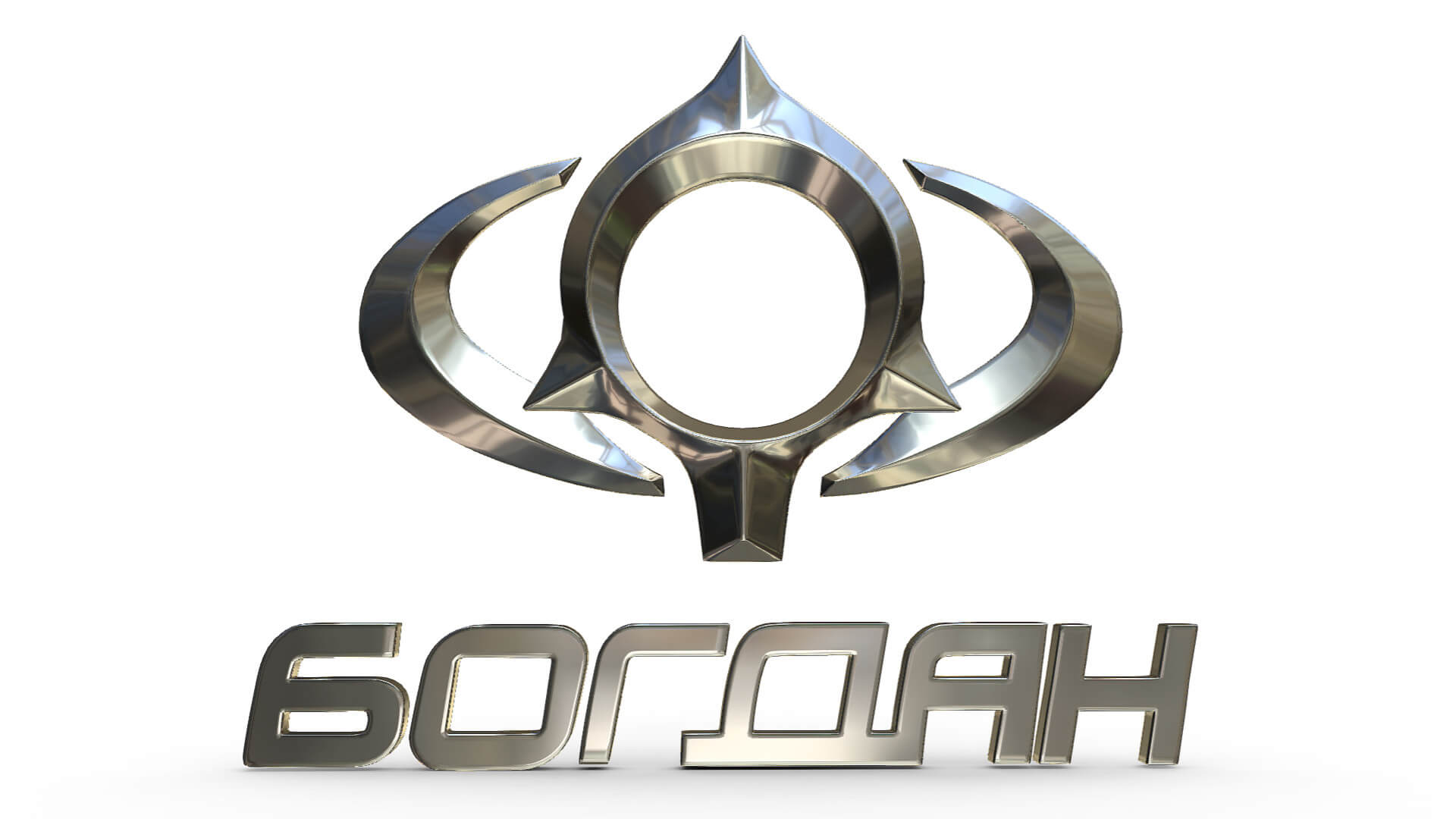 Bogdan Logo - 3D Model by 3d_logoman