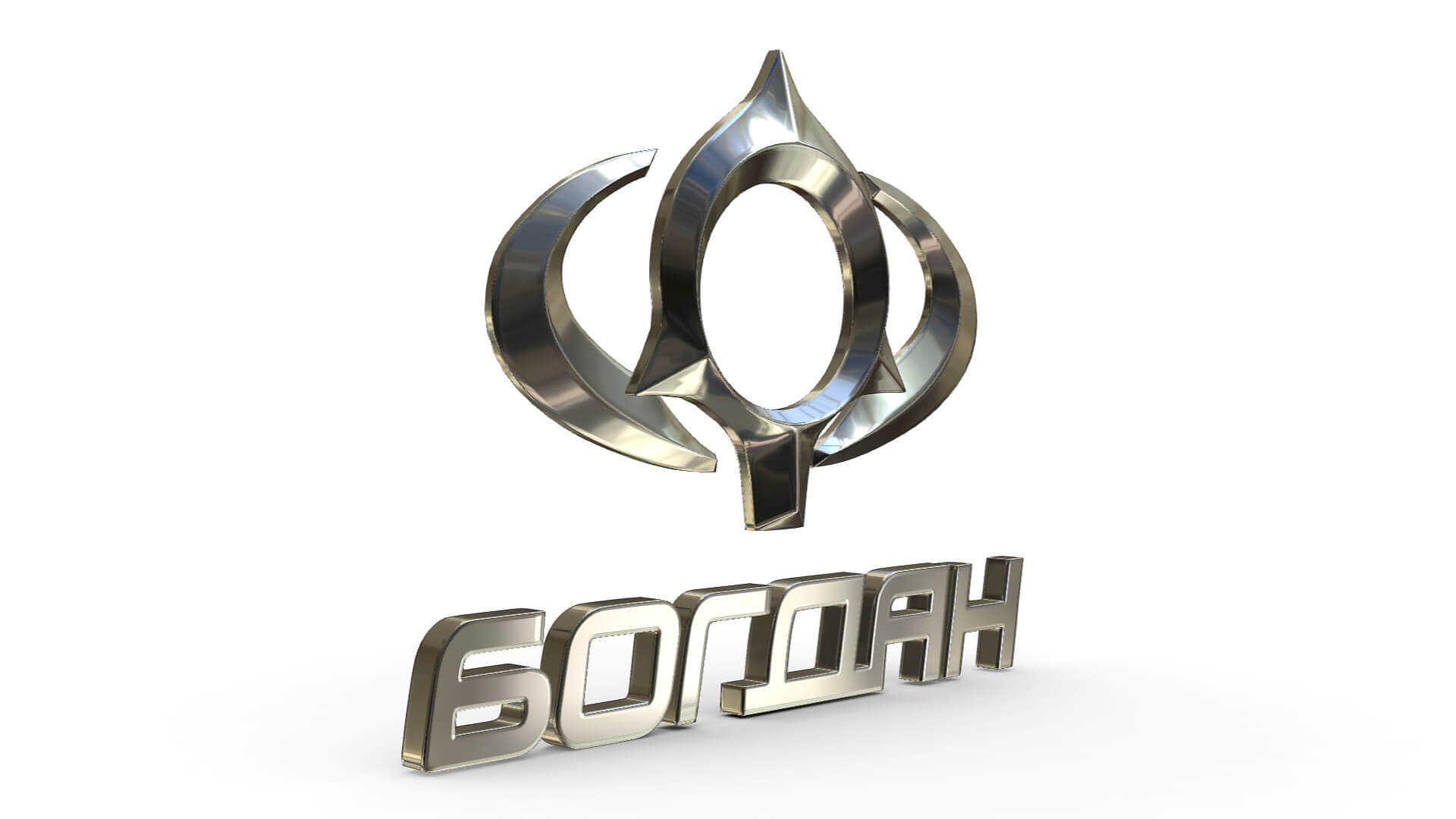 Bogdan Logo - 3D Model by 3d_logoman