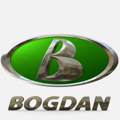 Bogdan Logo - 3D Model by 3d_logoman