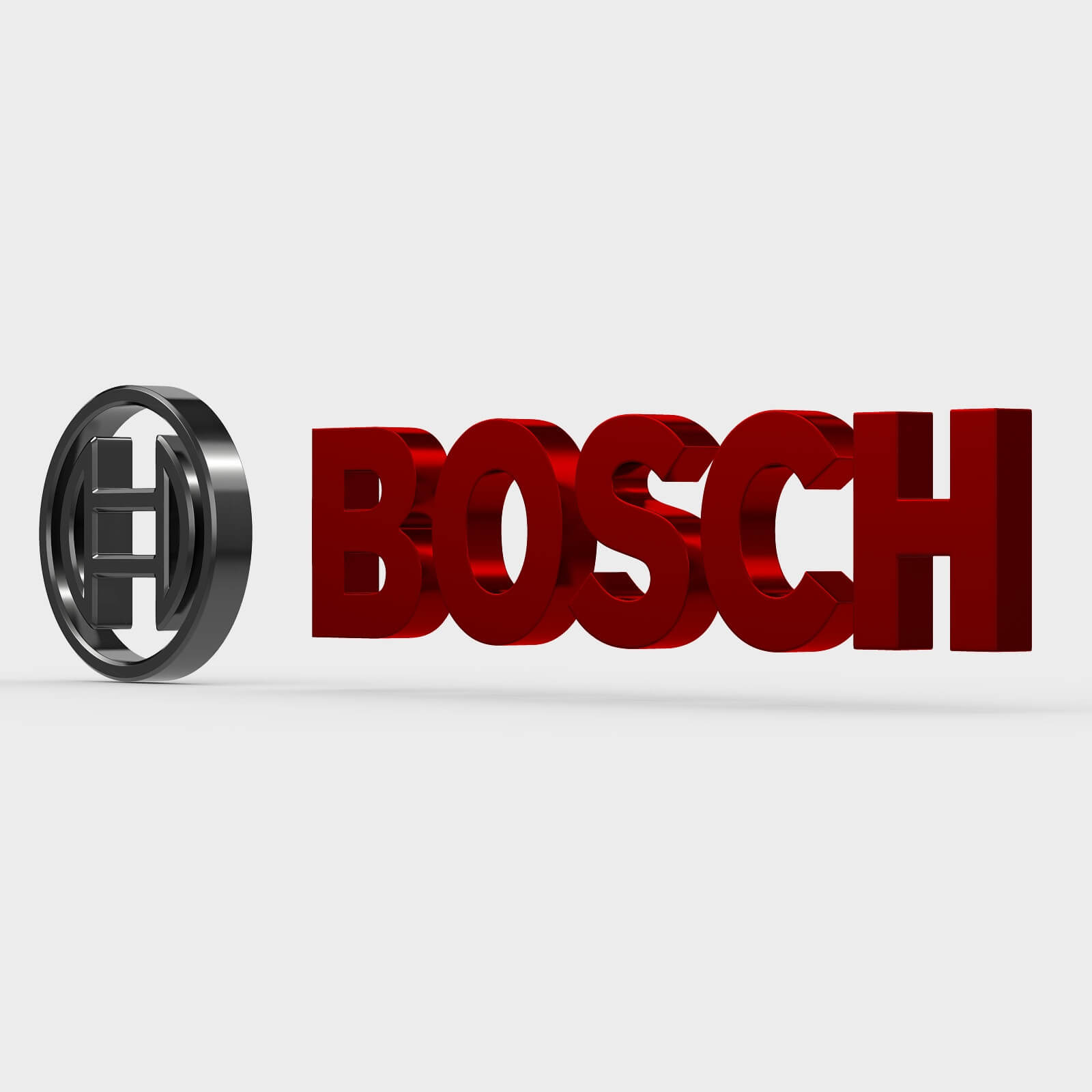 Bosch Logo - 3D Model by 3d_logoman