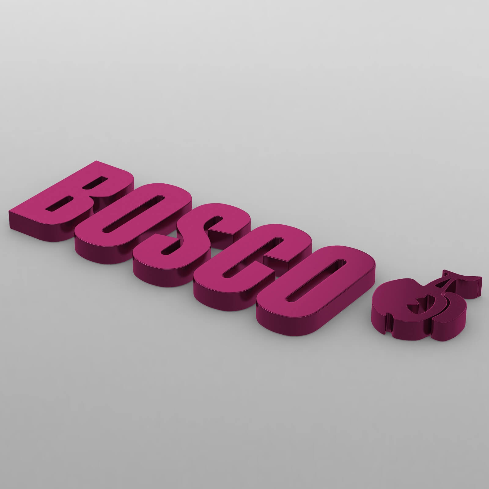 Bosco Logo - 3D Model by 3d_logoman