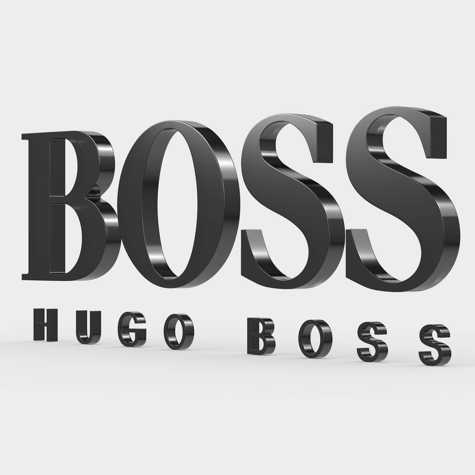 Boss Logo - 3D Model by 3d_logoman