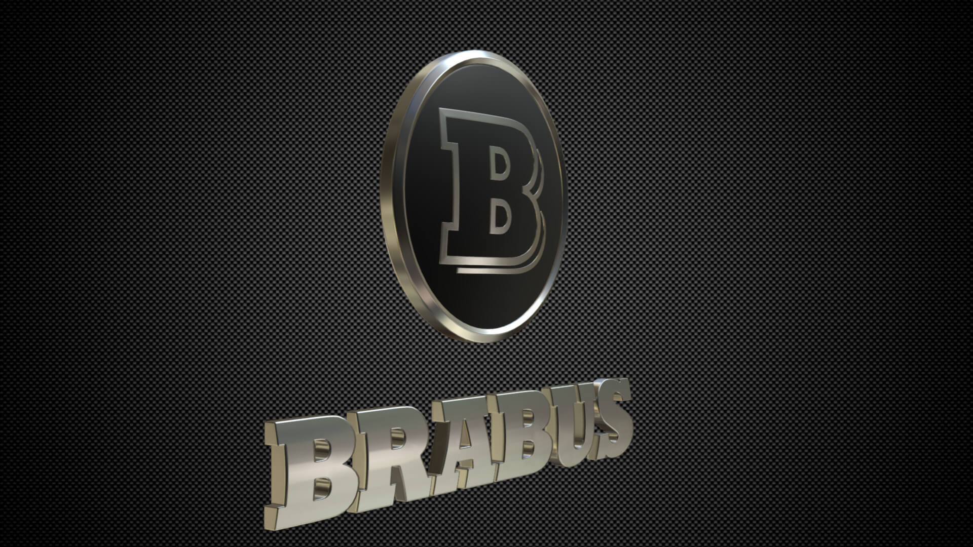 Brabus Logo - 3D Model by 3d_logoman